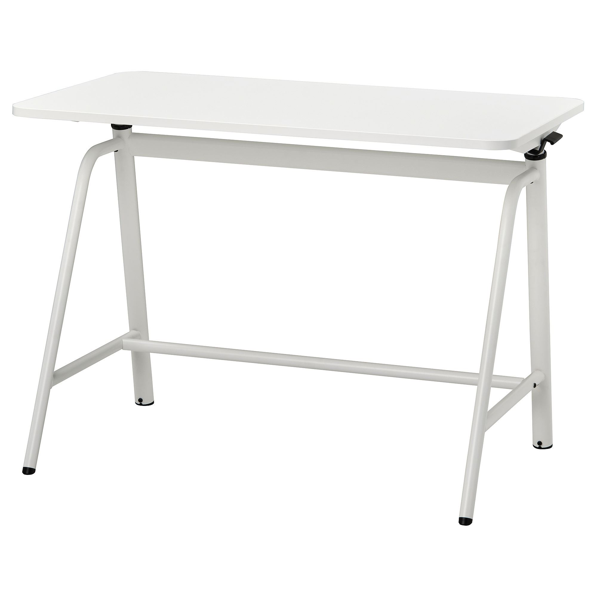 GLADHÖJDEN white 100x60 cm height adjustable desk - 30493939 | IKEA