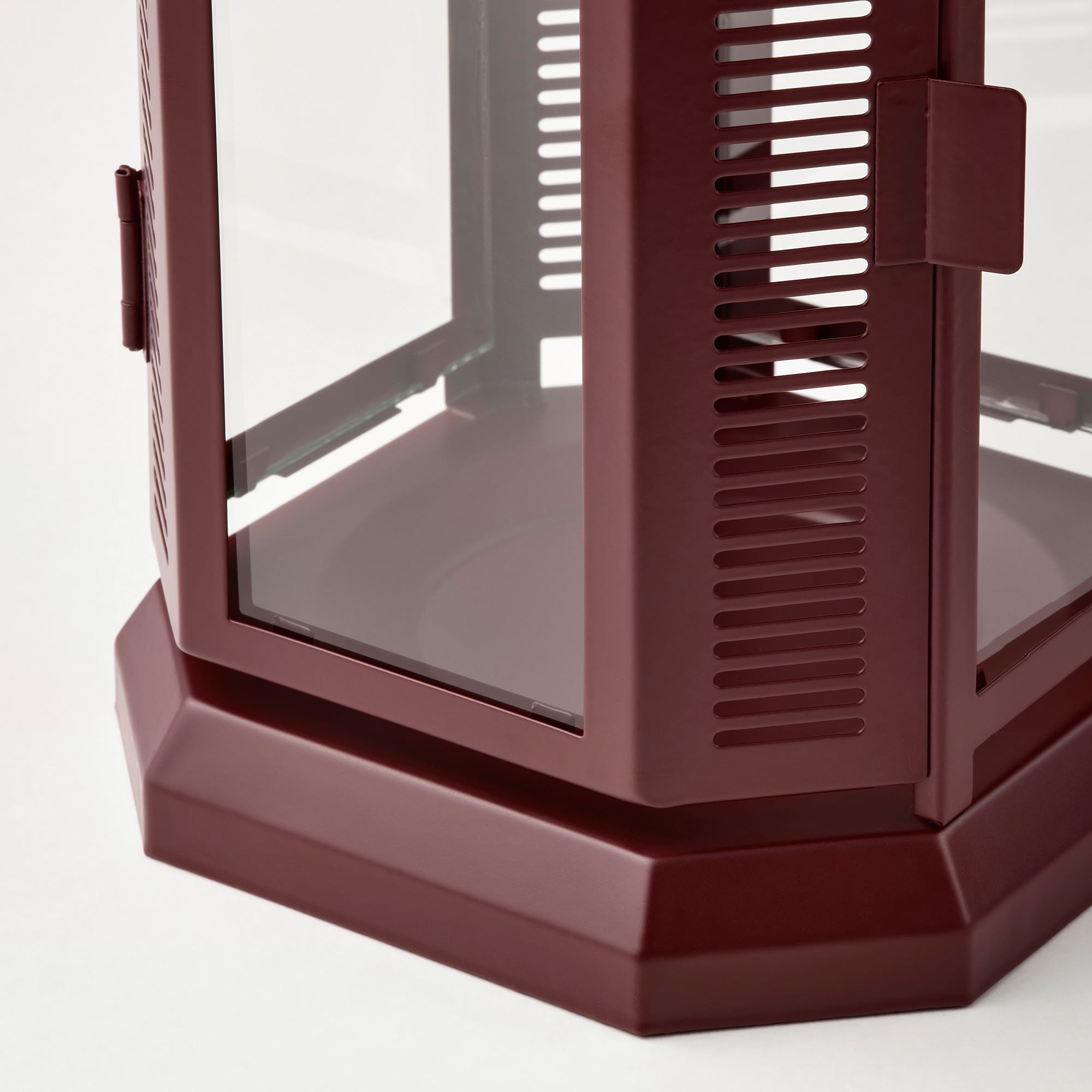 ENRUM brown-red 28 cm lantern - 20548089 | IKEA