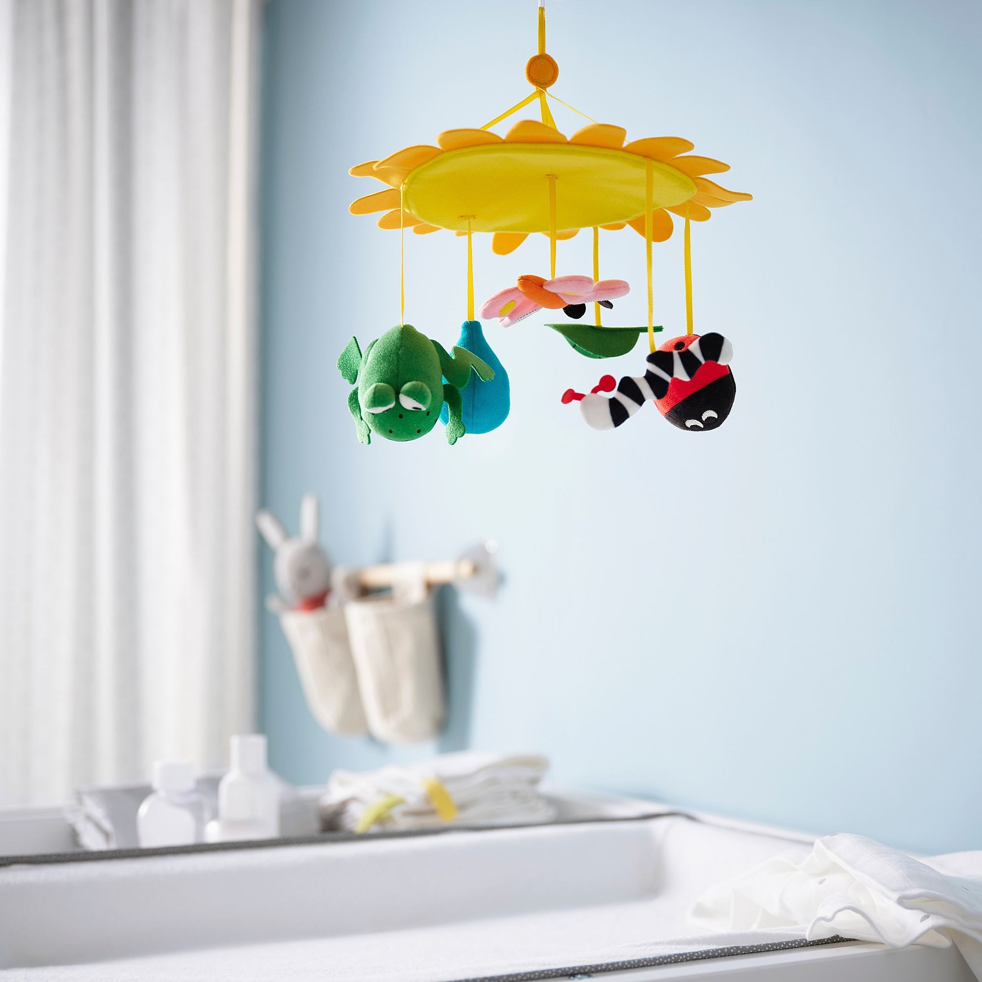 KLAPPA yellow mobile - 40365026 | IKEA