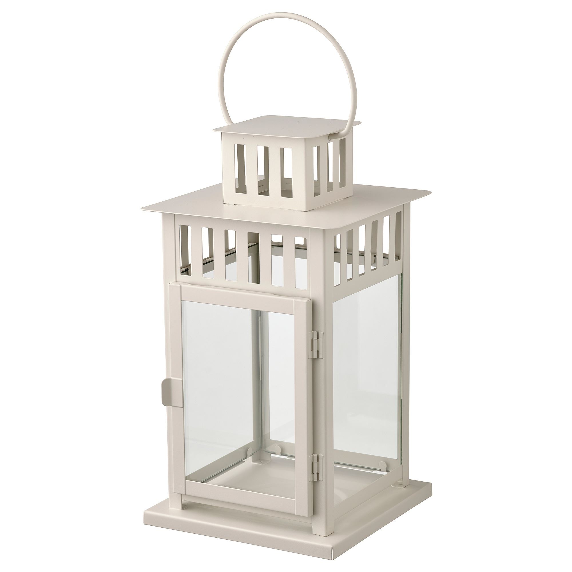 BORRBY beige 28 cm lantern - 50542533 | IKEA