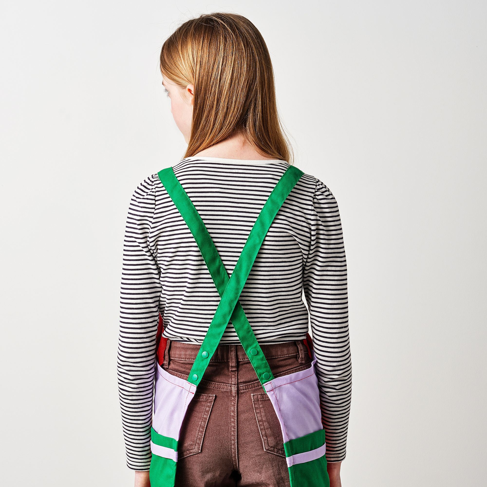 TABBERAS multicolour S/M apron for kitchen - 00551916 | IKEA