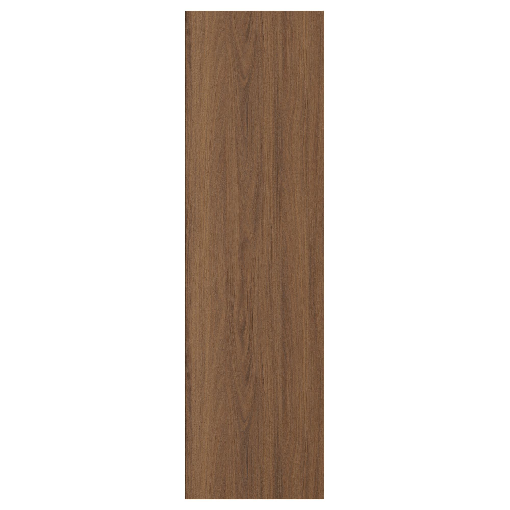 TISTORP brown-walnut effect 40x140 cm door - 90558485 | IKEA