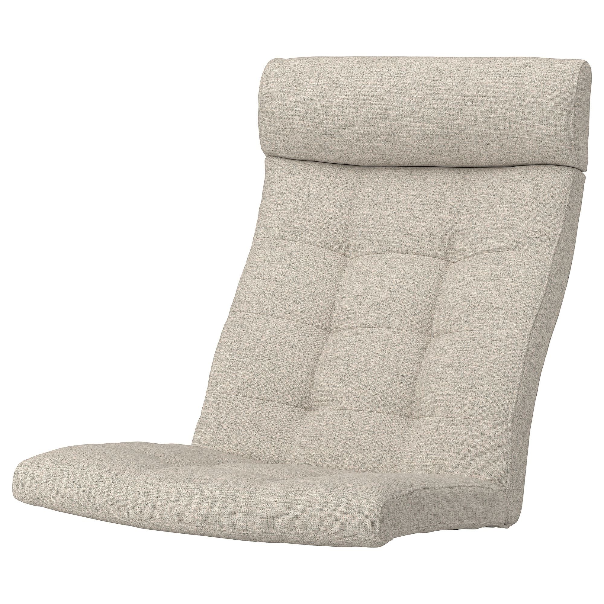 POANG Gunnared beige rocking-chair cushion - 50560517 | IKEA