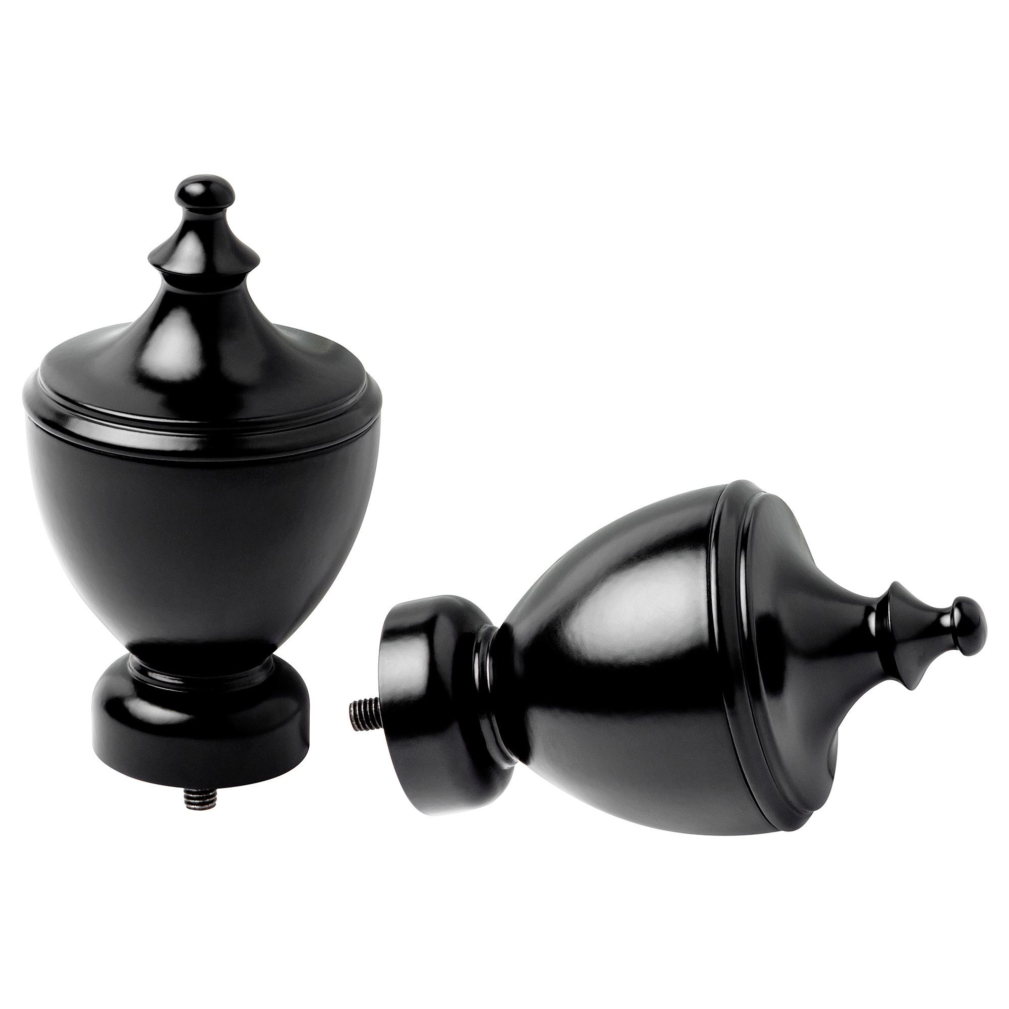 STINKSYSKA black finials - 20564871 | IKEA