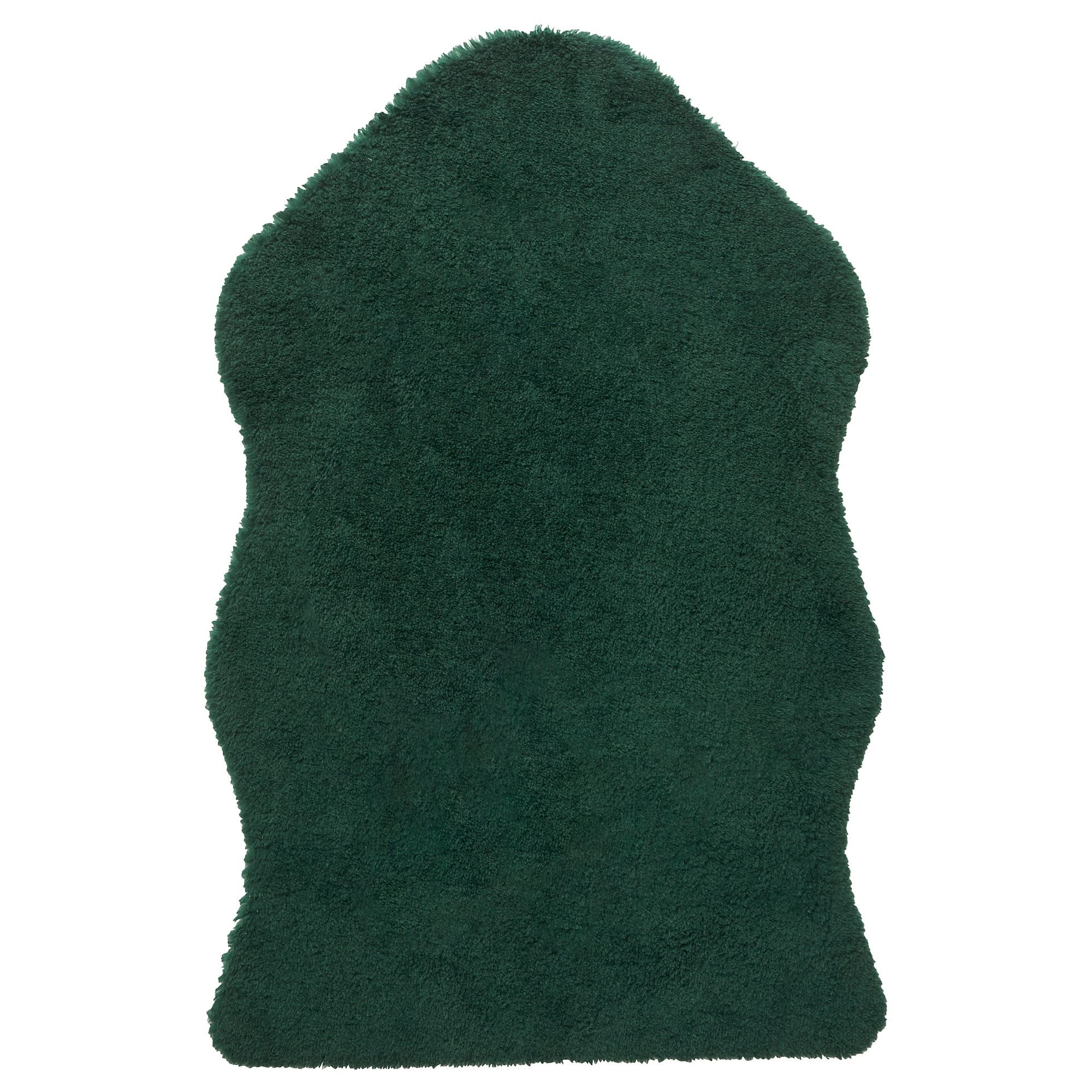 TOFTLUND koyu yeşil 55x85 cm yapay koyun postu - 30564521 | IKEA