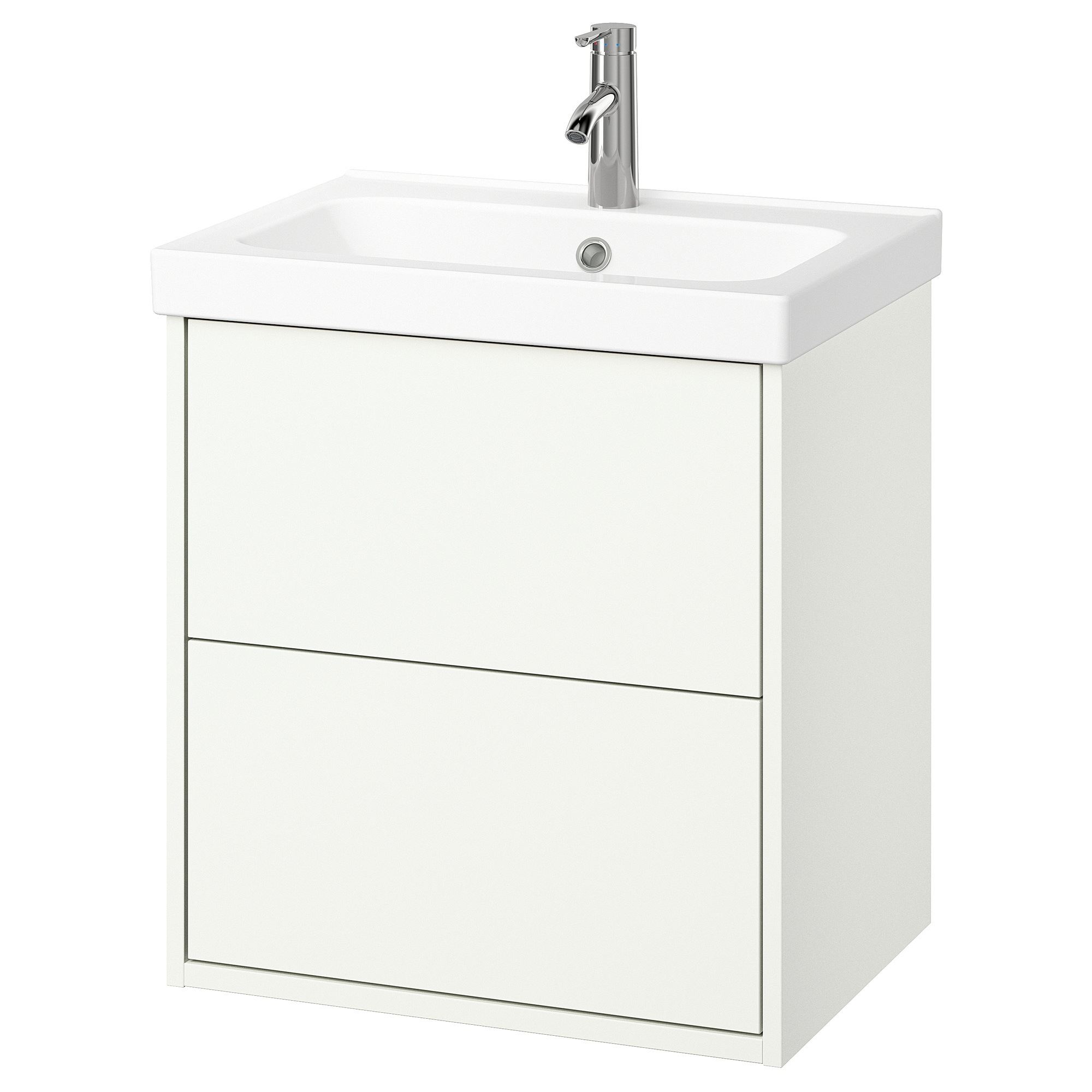 HAVBACK/ORRSJÖN white 62x49x69 cm wash-basin and cabinet - 49514017 | IKEA