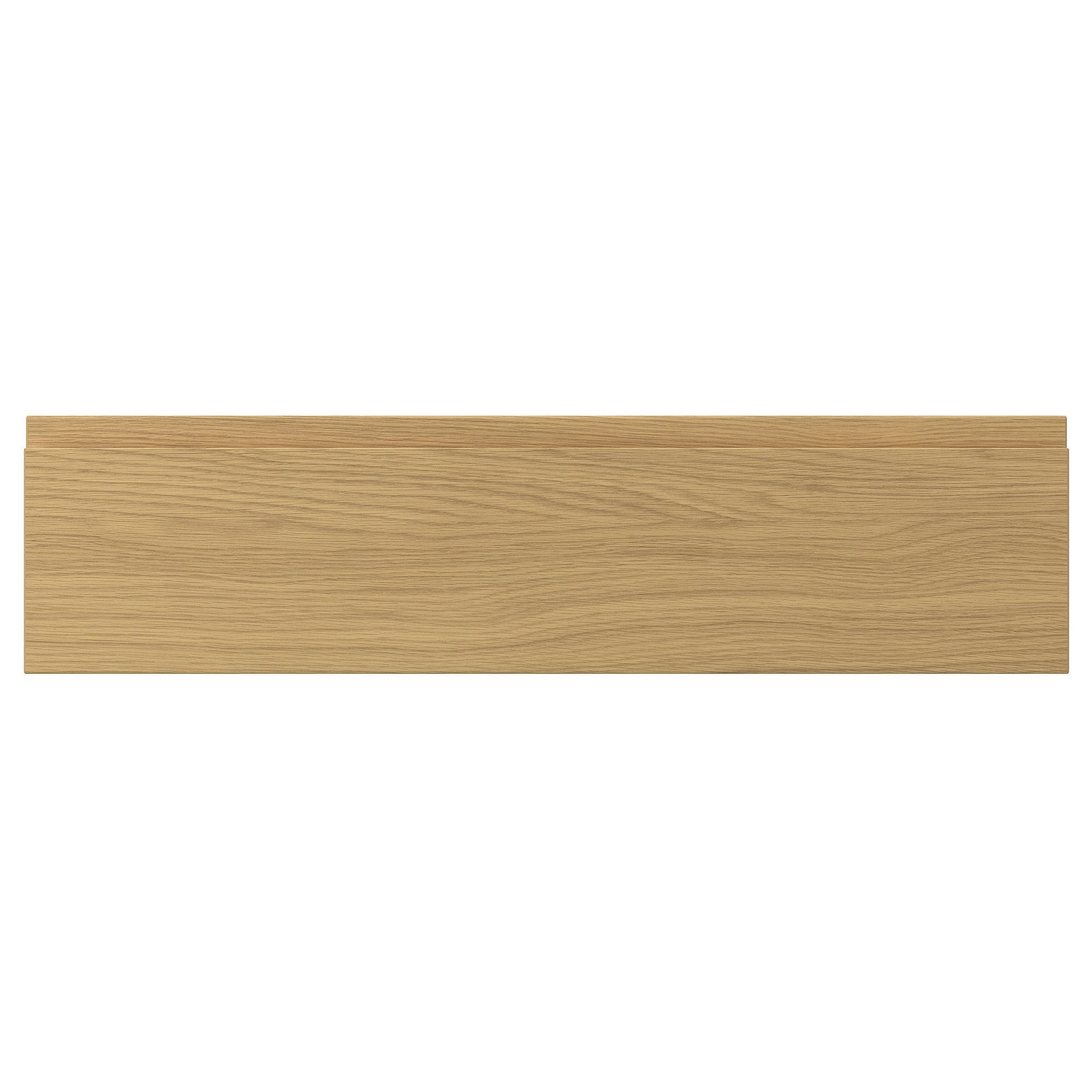 VOXTORP oak effect 80x20 cm drawer front - 30559162 | IKEA