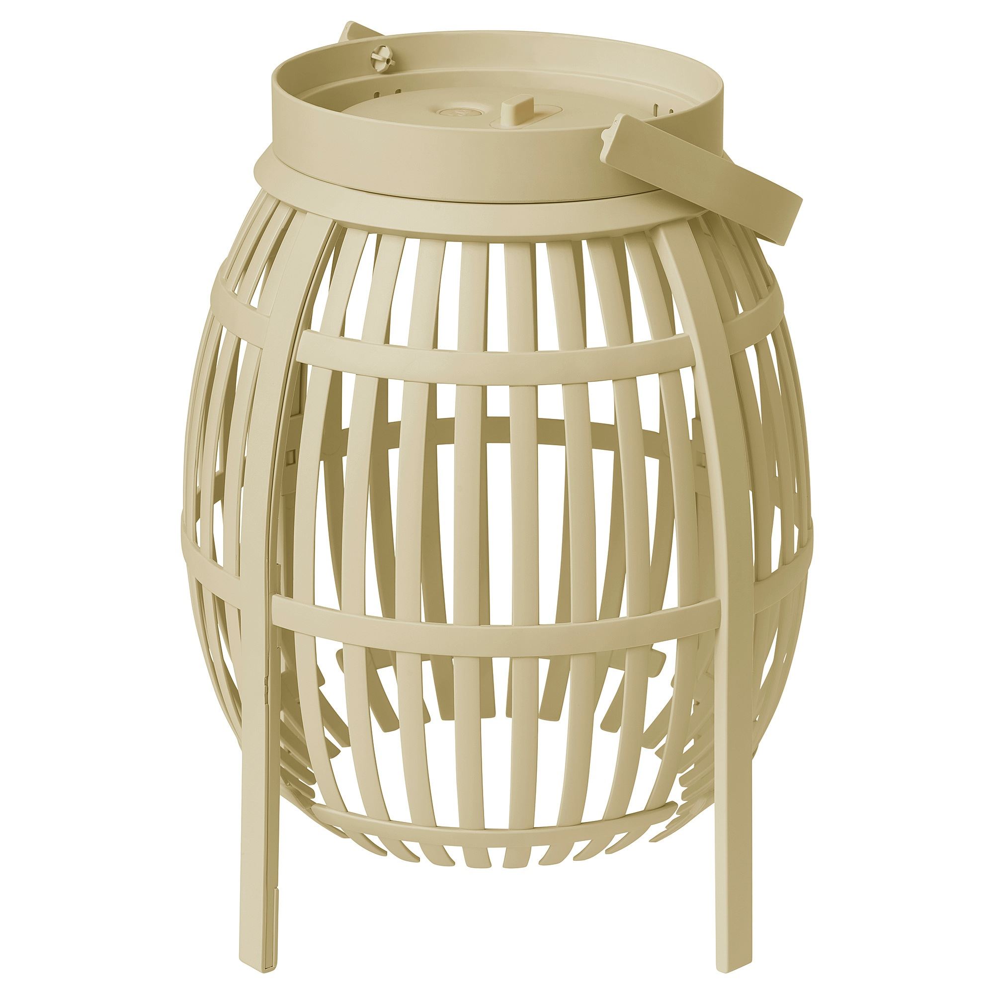 SOLVINDEN bej 24 cm LED'li masa lambası - 70571874 | IKEA