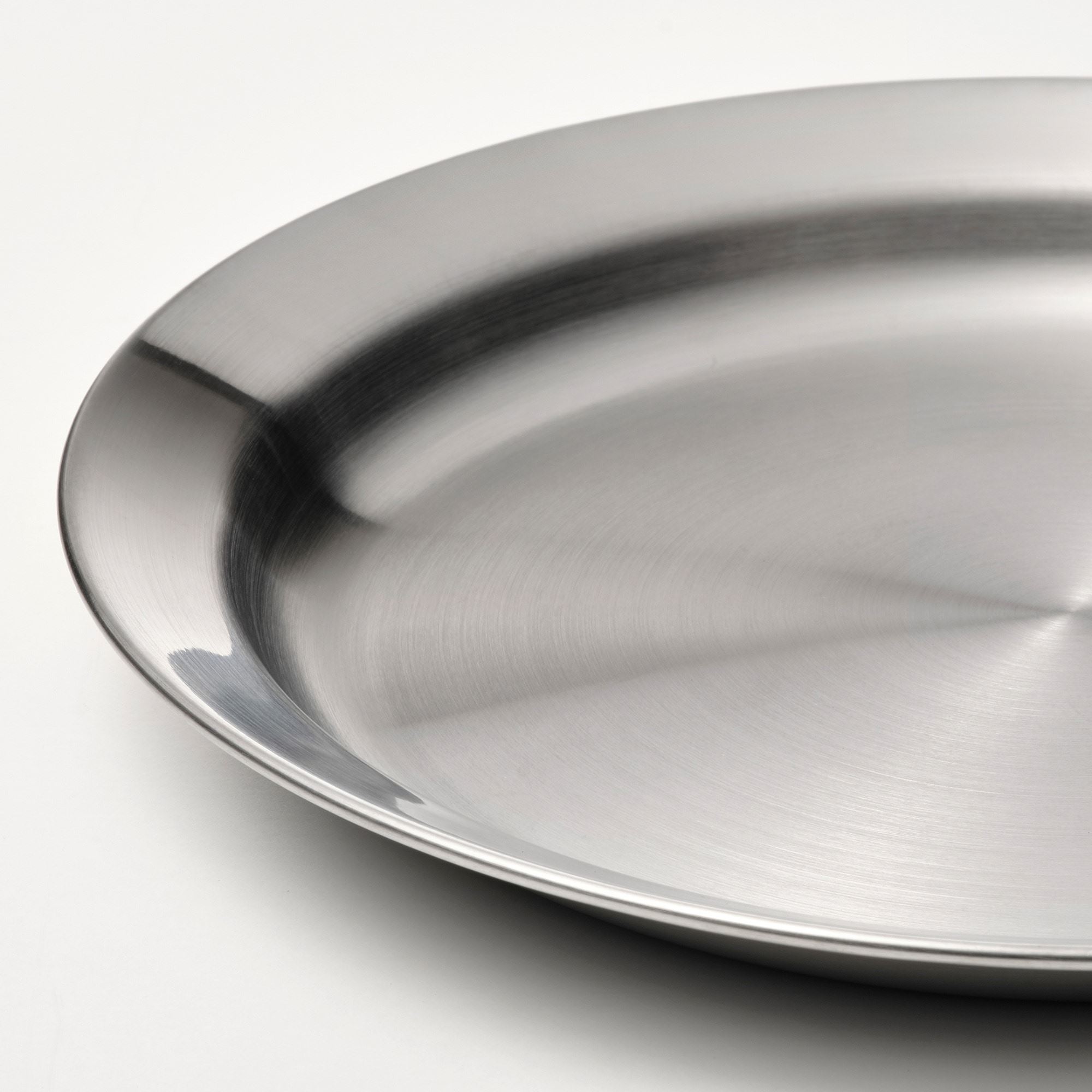 GRILLTIDER stainless steel 20 cm plate set - 90560501 | IKEA