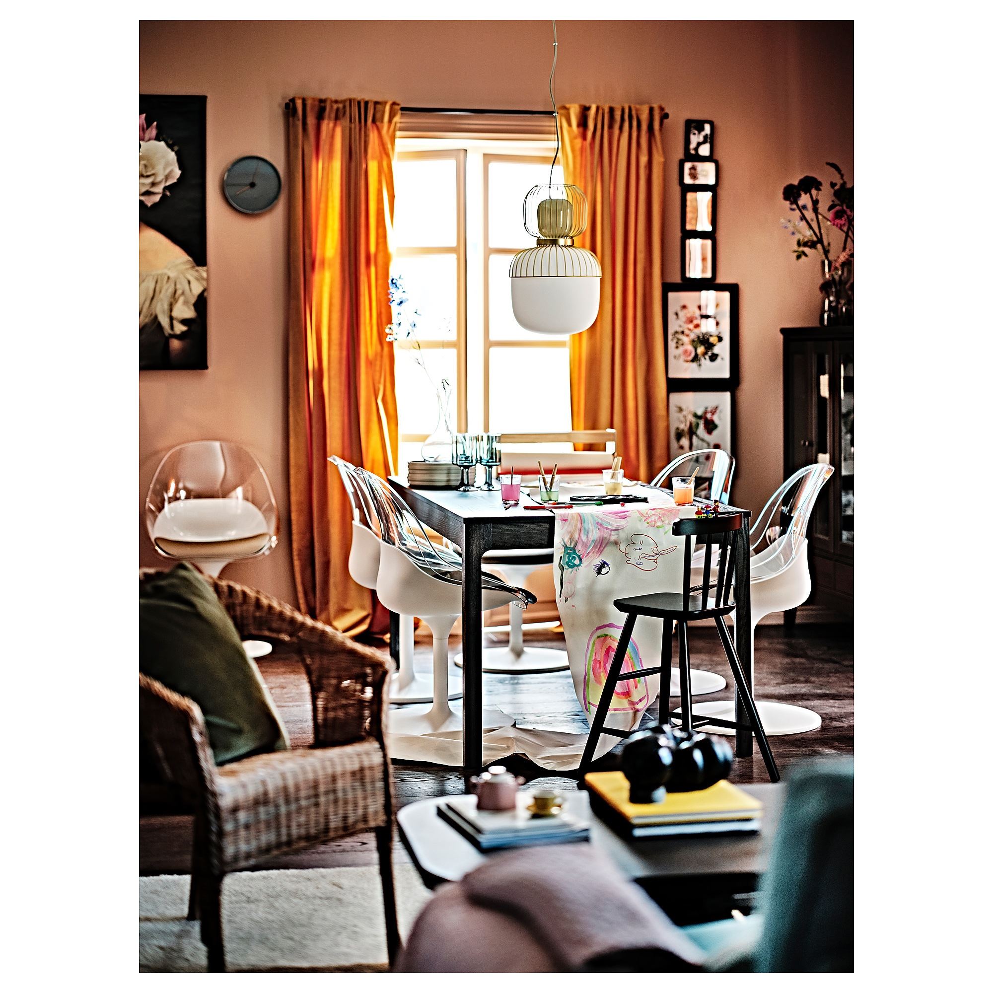 BALTSAR white swivel chair - 10511538 | IKEA