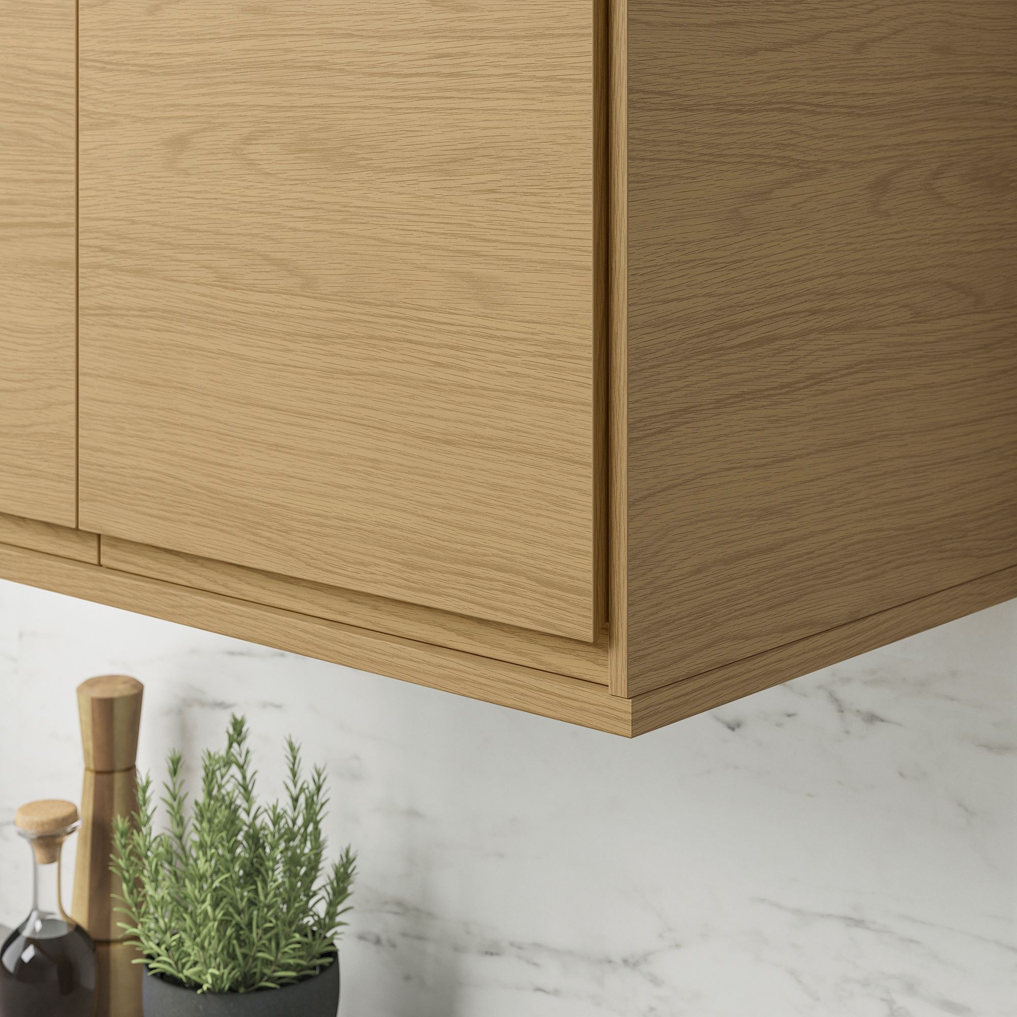 VOXTORP oak effect 221 cm decorative strip - 30559124 | IKEA