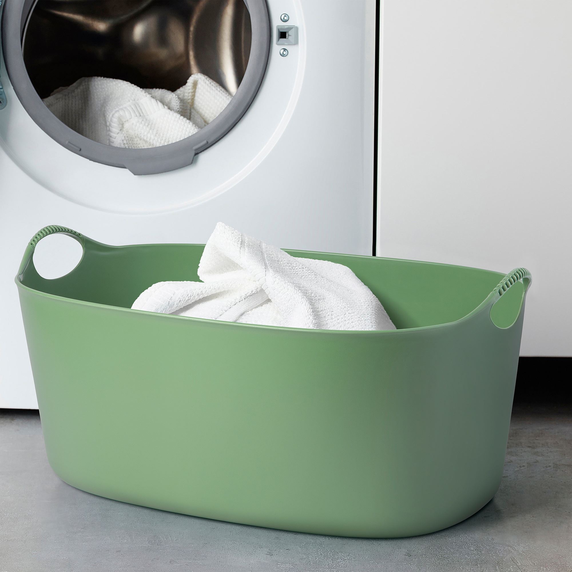 TORKIS yeşil 35 lt çamaşır sepeti - 20579165 | IKEA