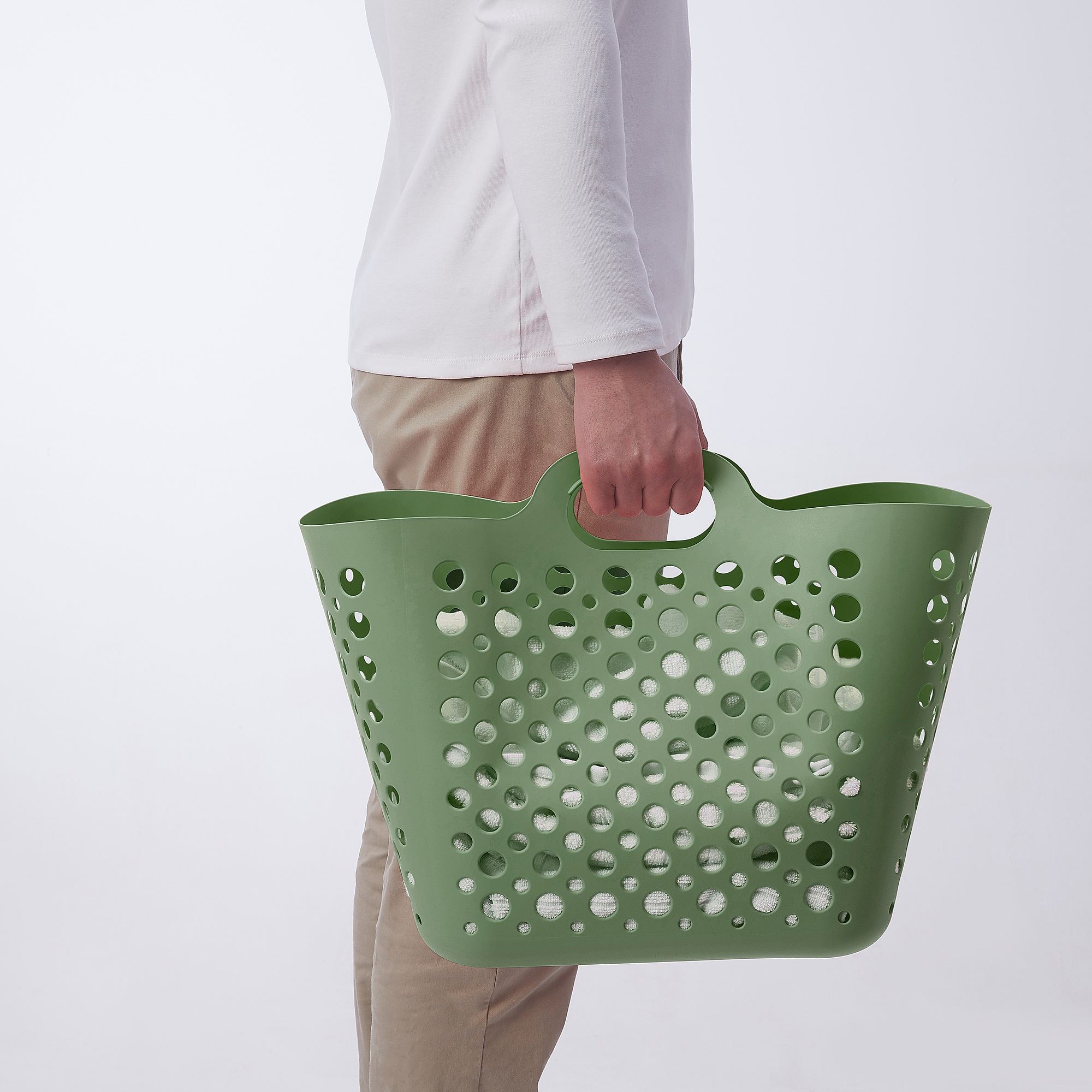 SLIBB green 24 l laundry bag - 20567723 | IKEA