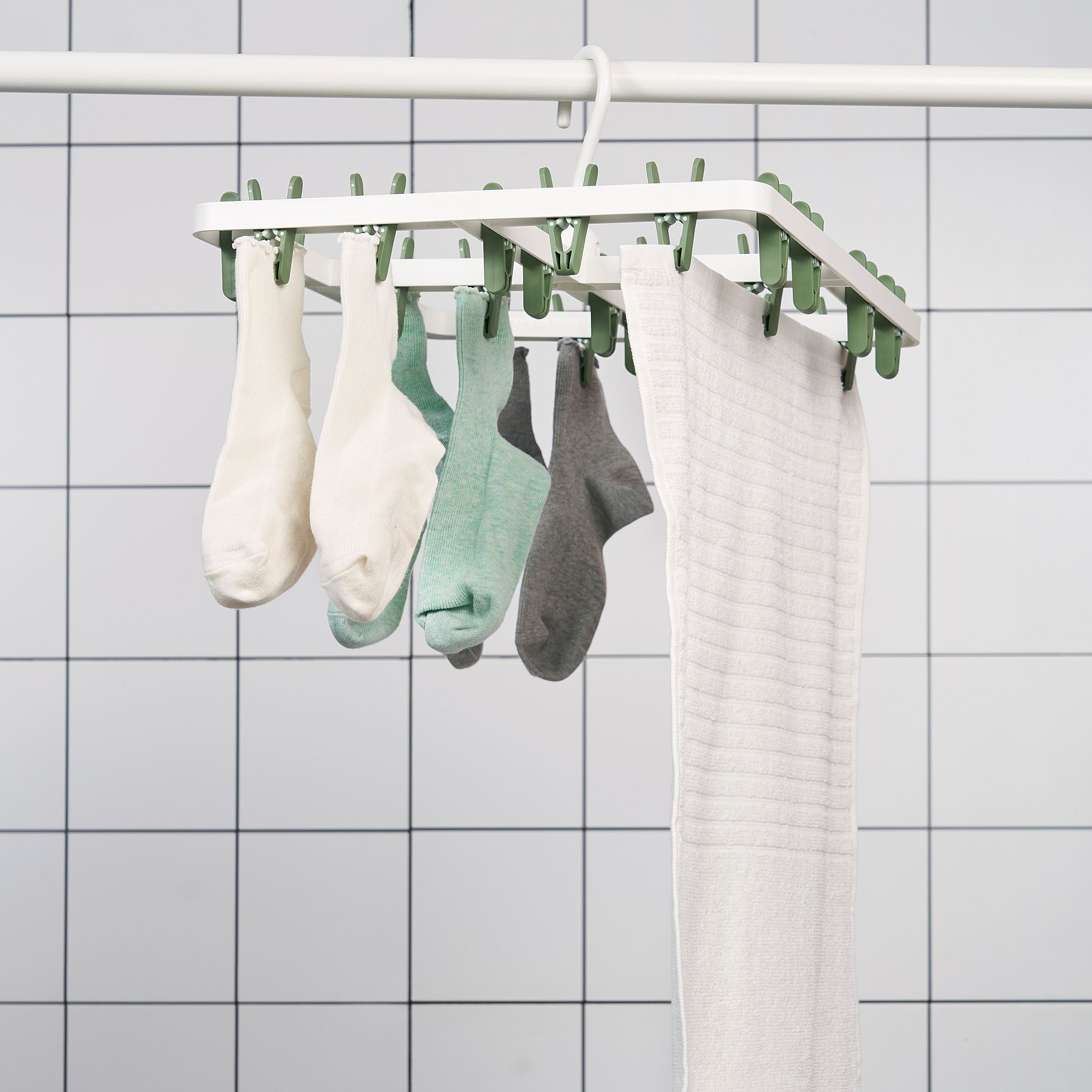 SLIBB green laundry drying rack - 70567725 | IKEA