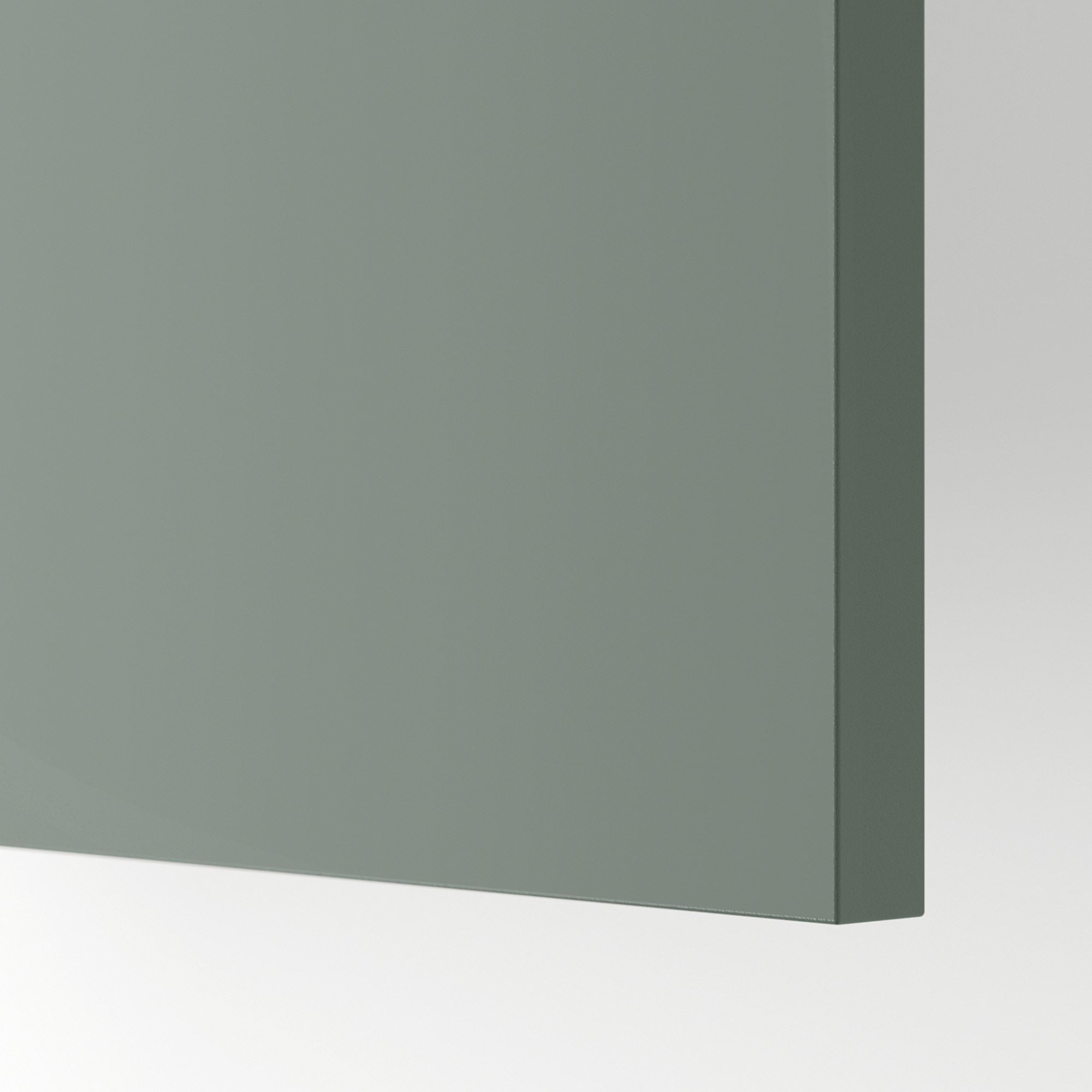 METOD NICKEBO matt grey-green 60x60 cm extractor cabinet - 99566122 | IKEA