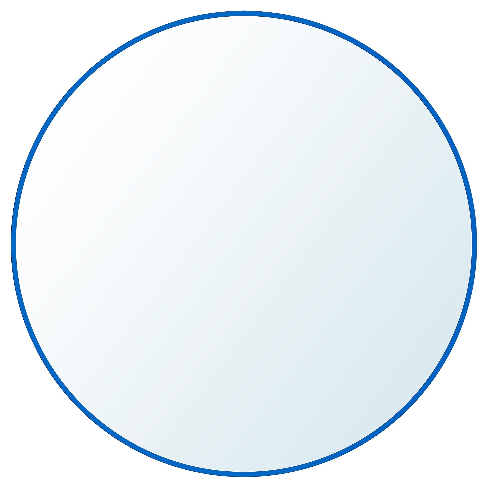 LINDBYN blue 50 cm round mirror - 30590803 | IKEA