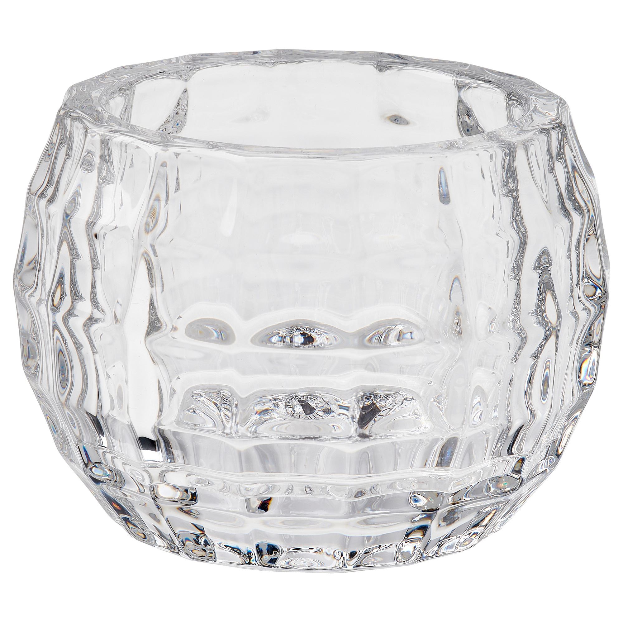 FRÖJDA saydam cam 6 cm tealight mumluk - 80581392 | IKEA