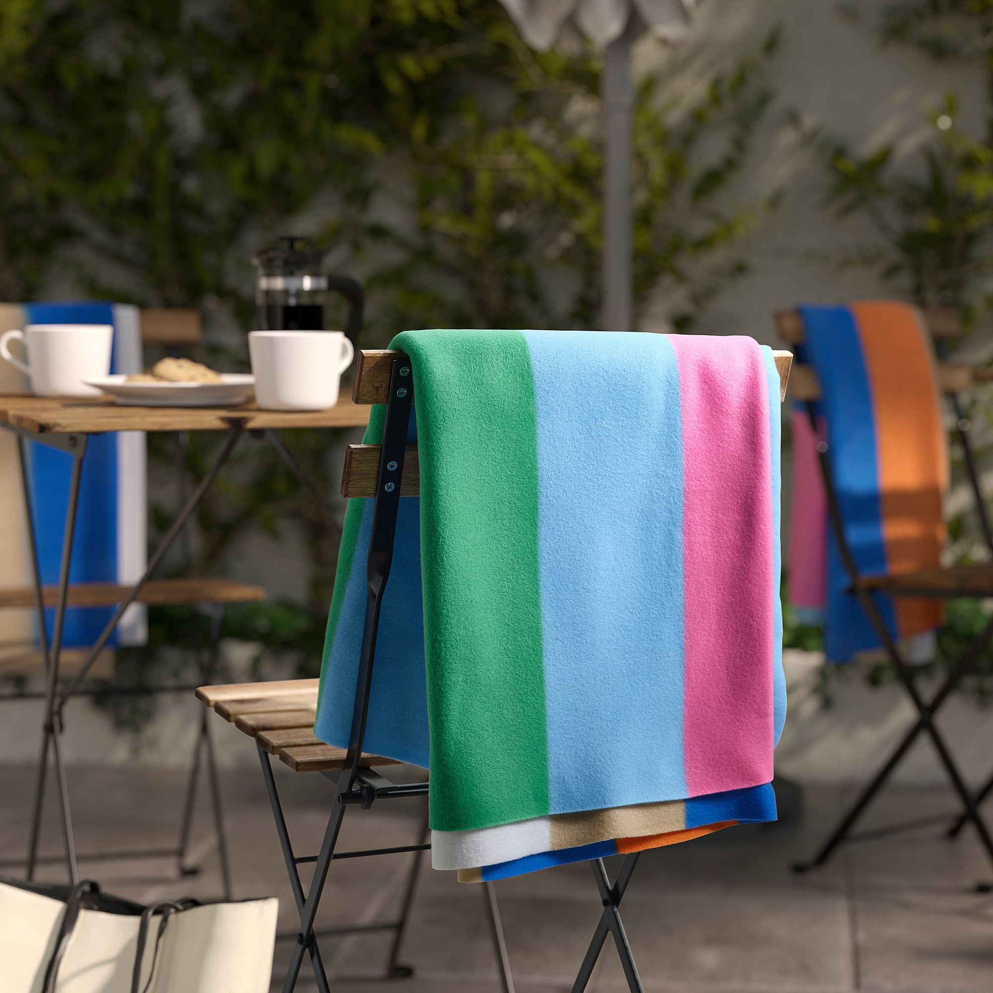 KLIBBKORSÖRT çok renkli 120x160 cm örtü - 50601023 | IKEA