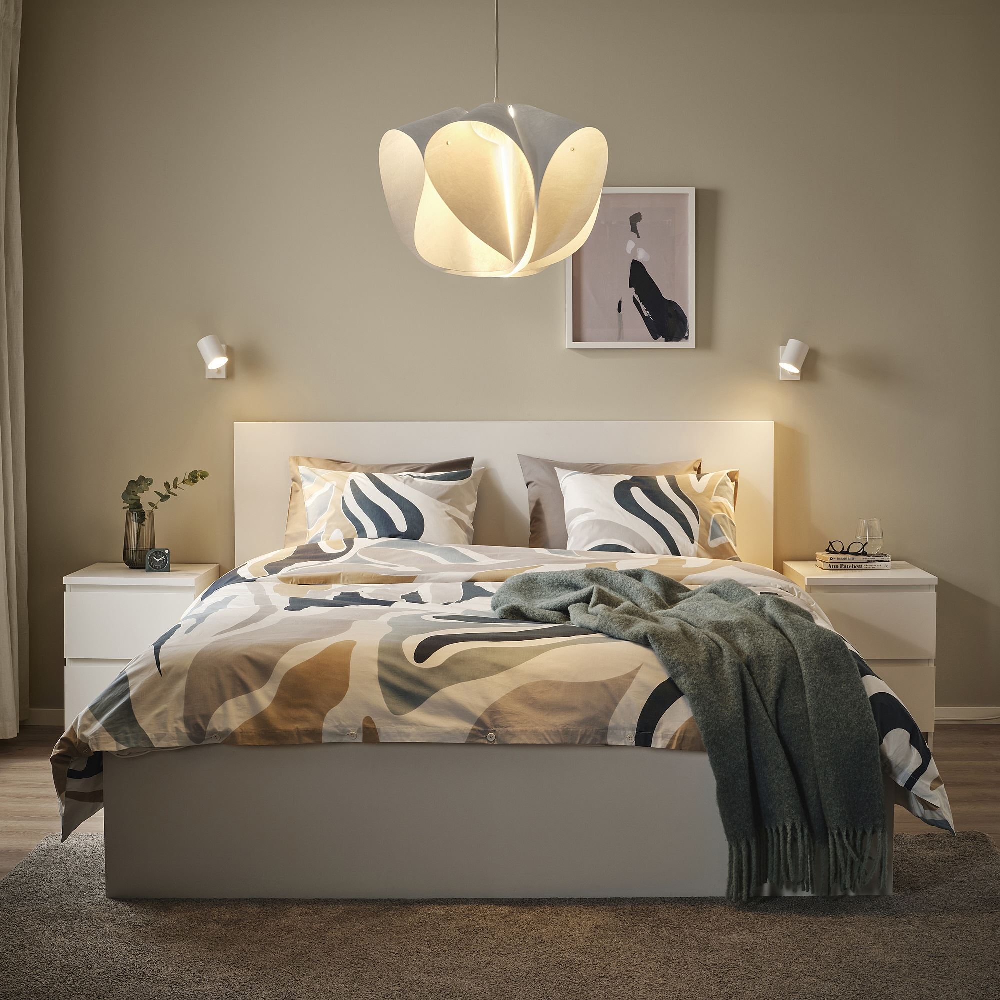 BACKNATE white 50 cm pendant lamp shade - 60578791 | IKEA
