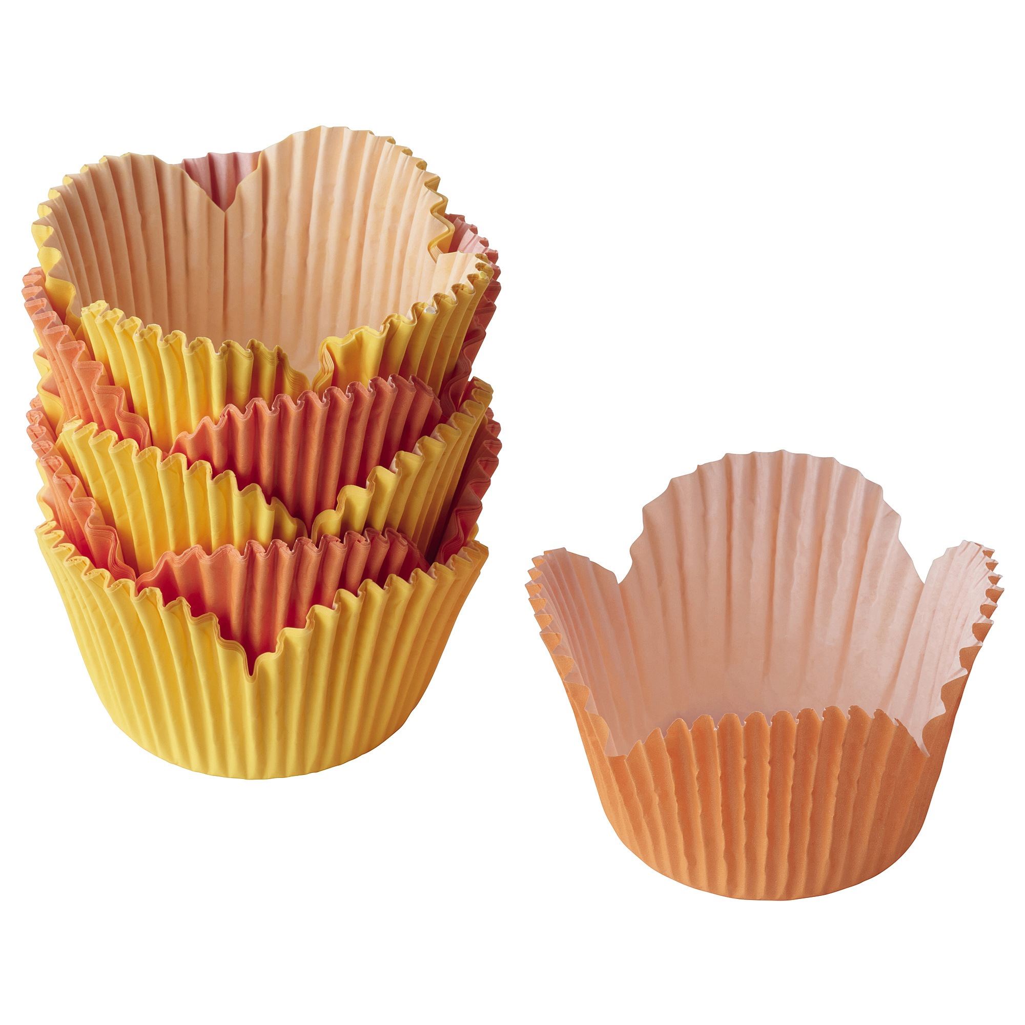 TJARLEK çok renkli muffin kağıdı - 40587447 | IKEA