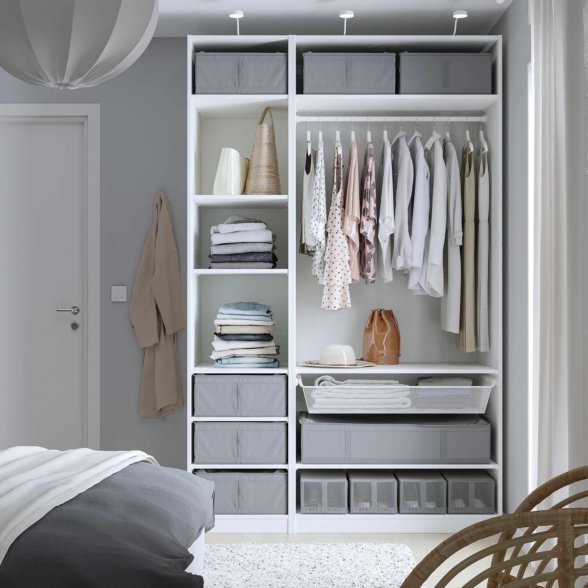 SKUBB koyu gri 43x53x19 cm hurç - 60591052 | IKEA