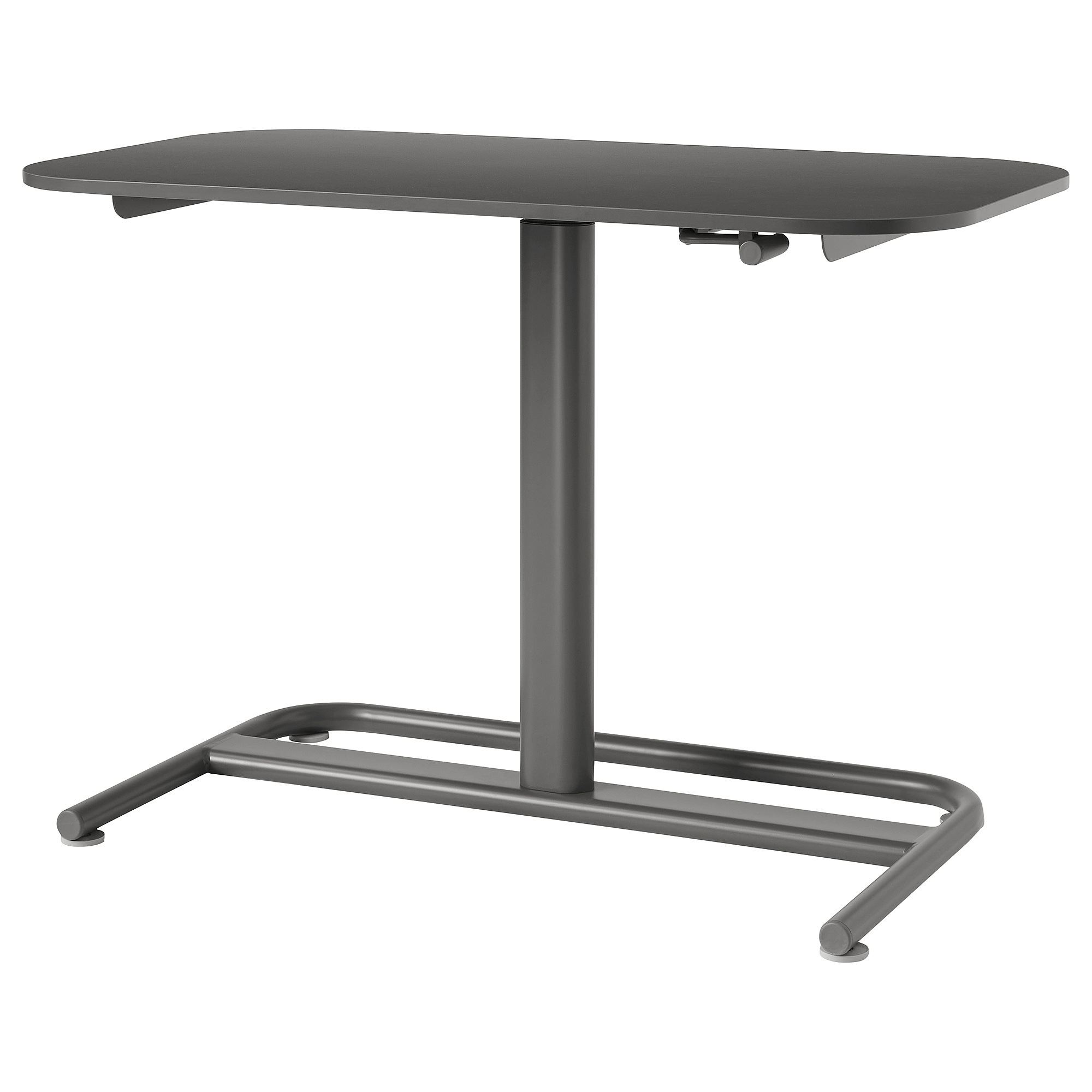 SEGRARE dark grey 110x60 cm height adjustable desk - 40534703 | IKEA