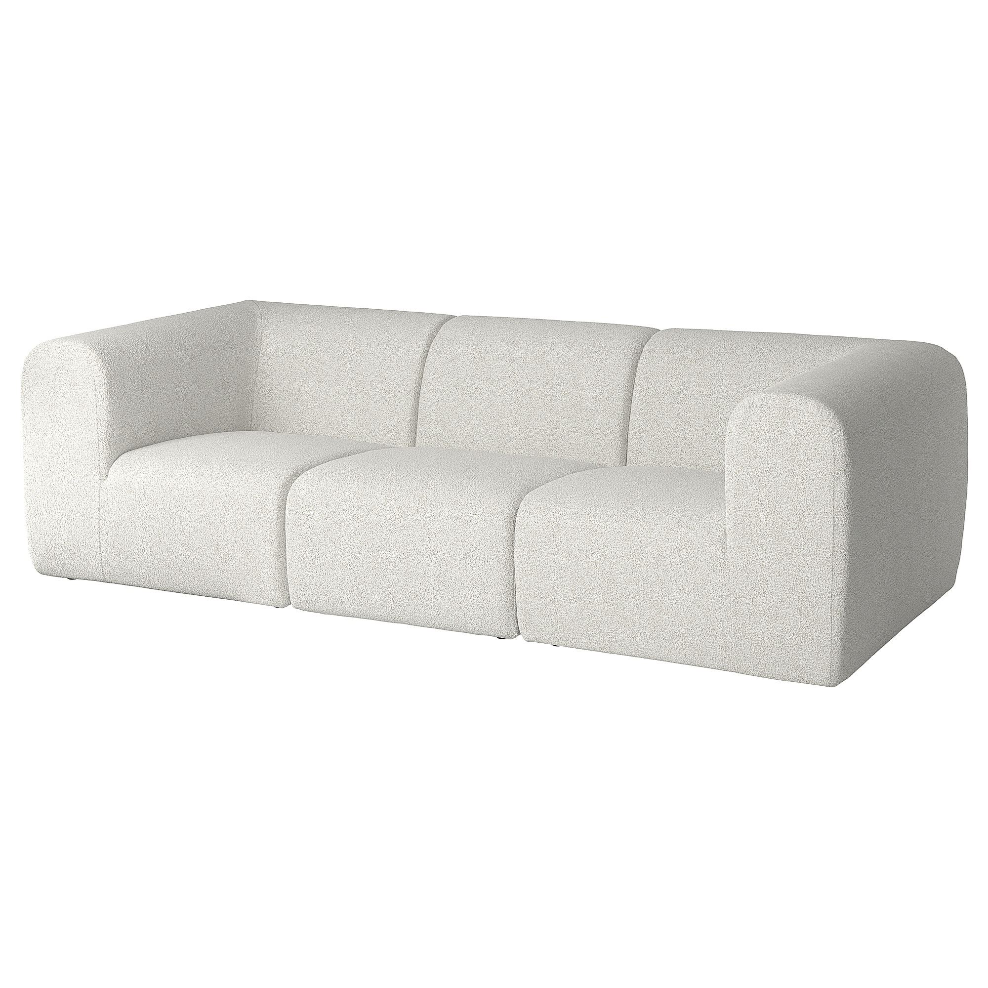 STOCKHOLM 2025 djurmo grey-white 3-seat sofa - 59574303 | IKEA