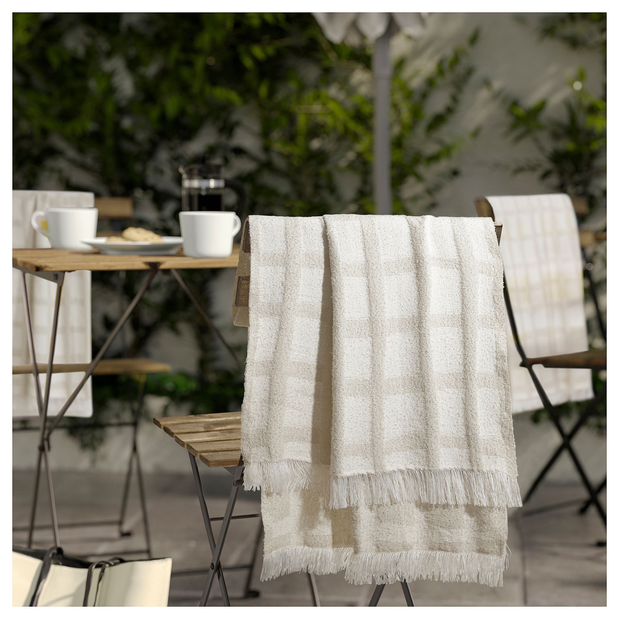GRÖNKNAVEL bej 180x120 cm örtü - 80592282 | IKEA