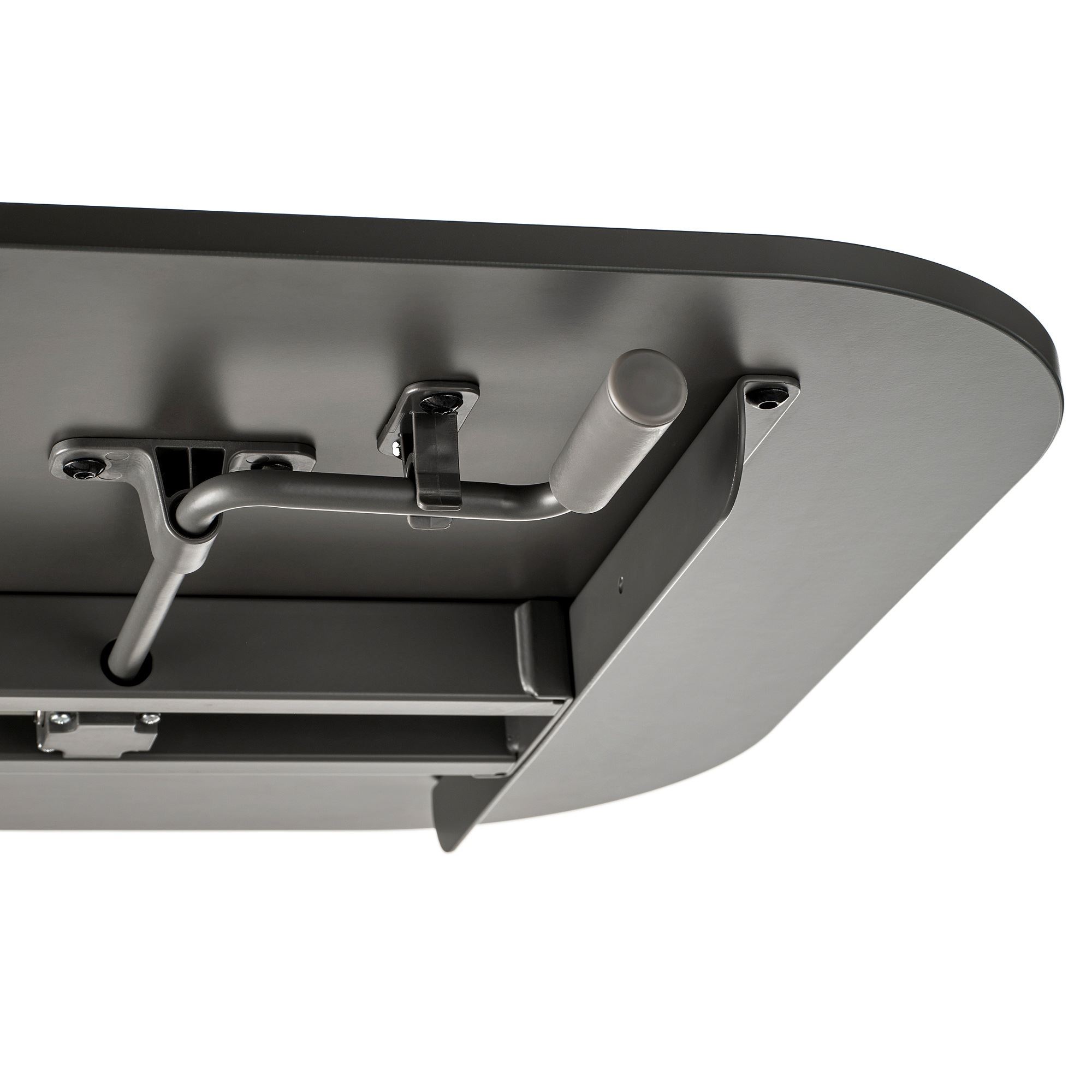 SEGRARE dark grey 110x60 cm height adjustable desk - 40534703 | IKEA