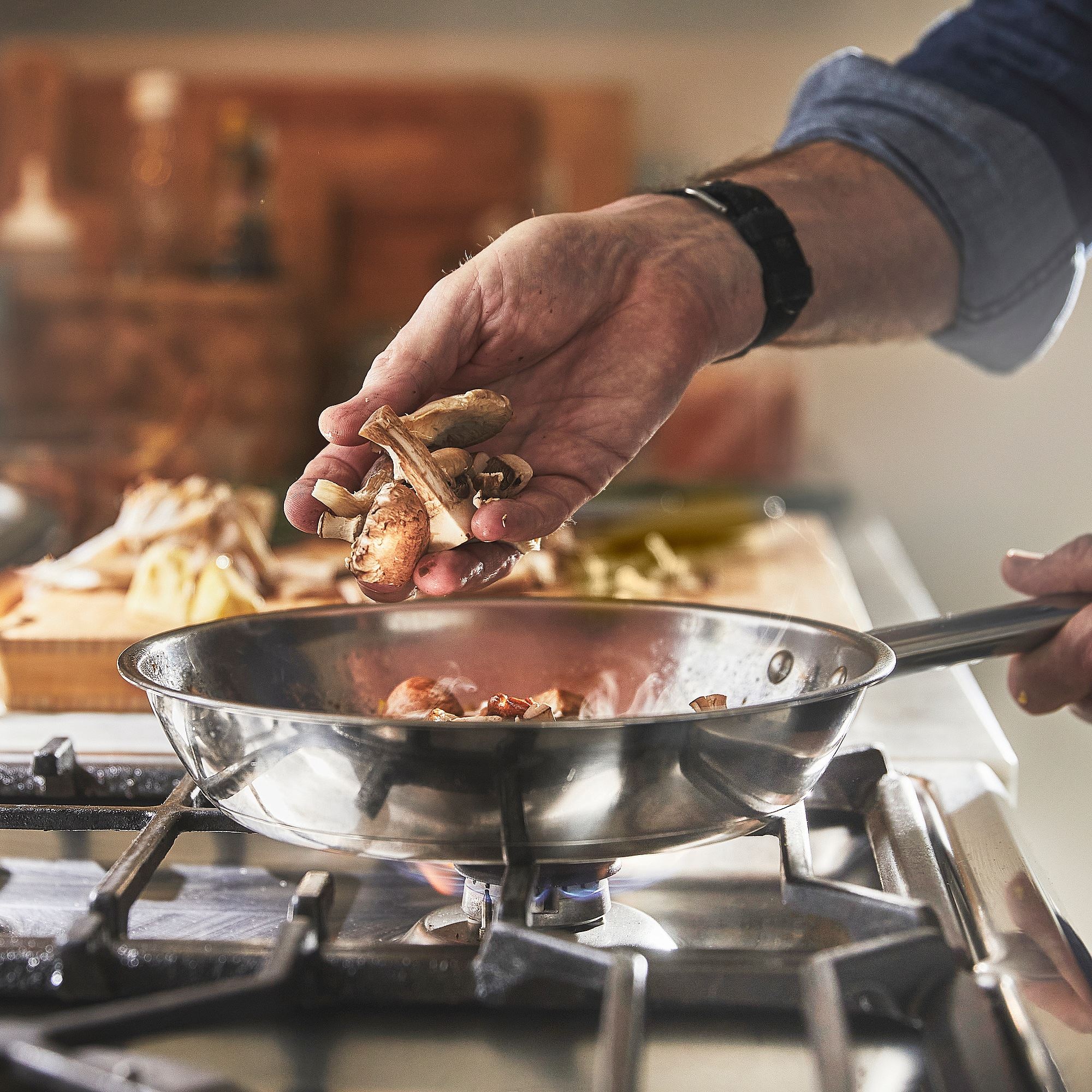 IKEA 365+ stainless steel 24 cm frying pan - 20582733 | IKEA