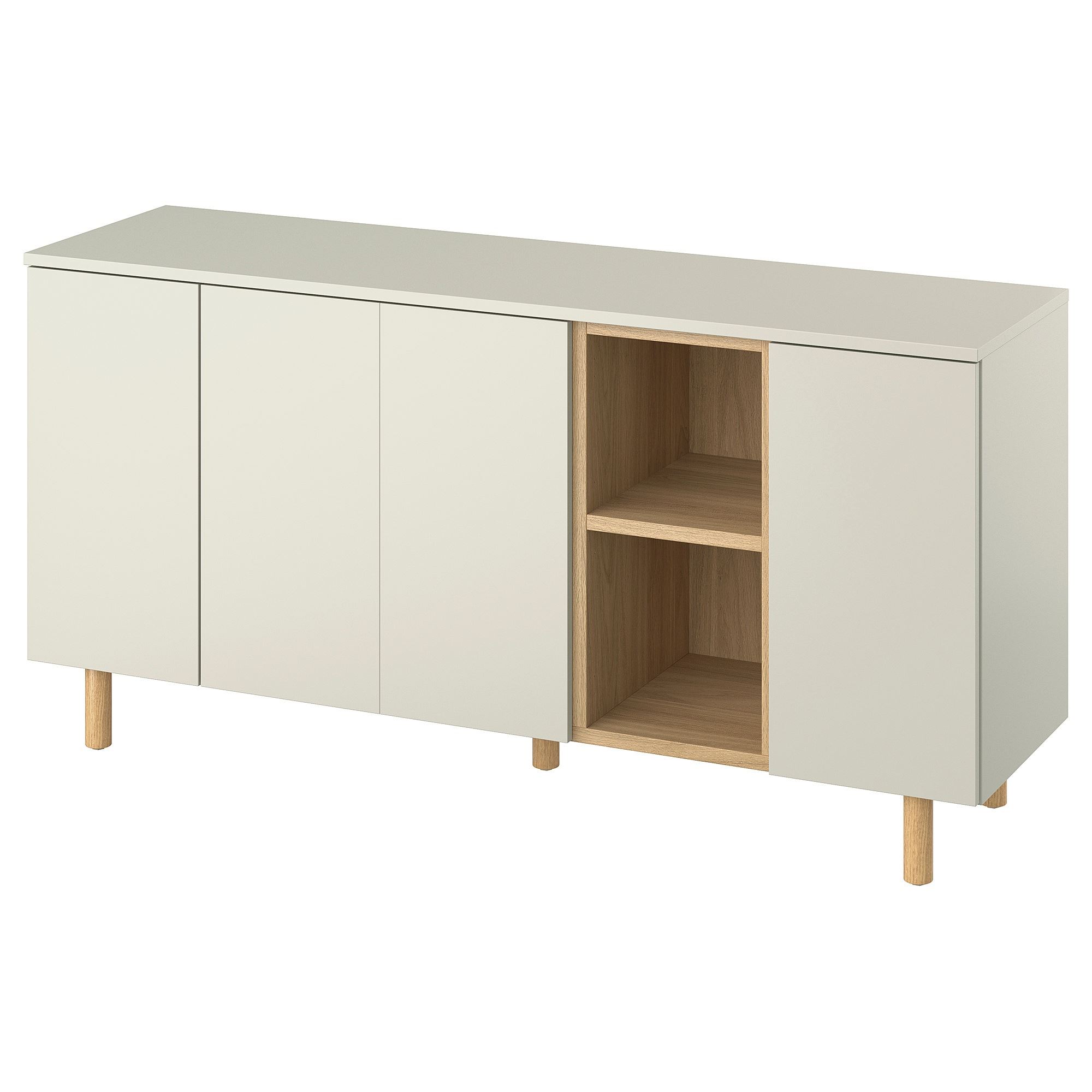 LEDAMOT light grey/beige 150x42x75 cm console - 40544740 | IKEA