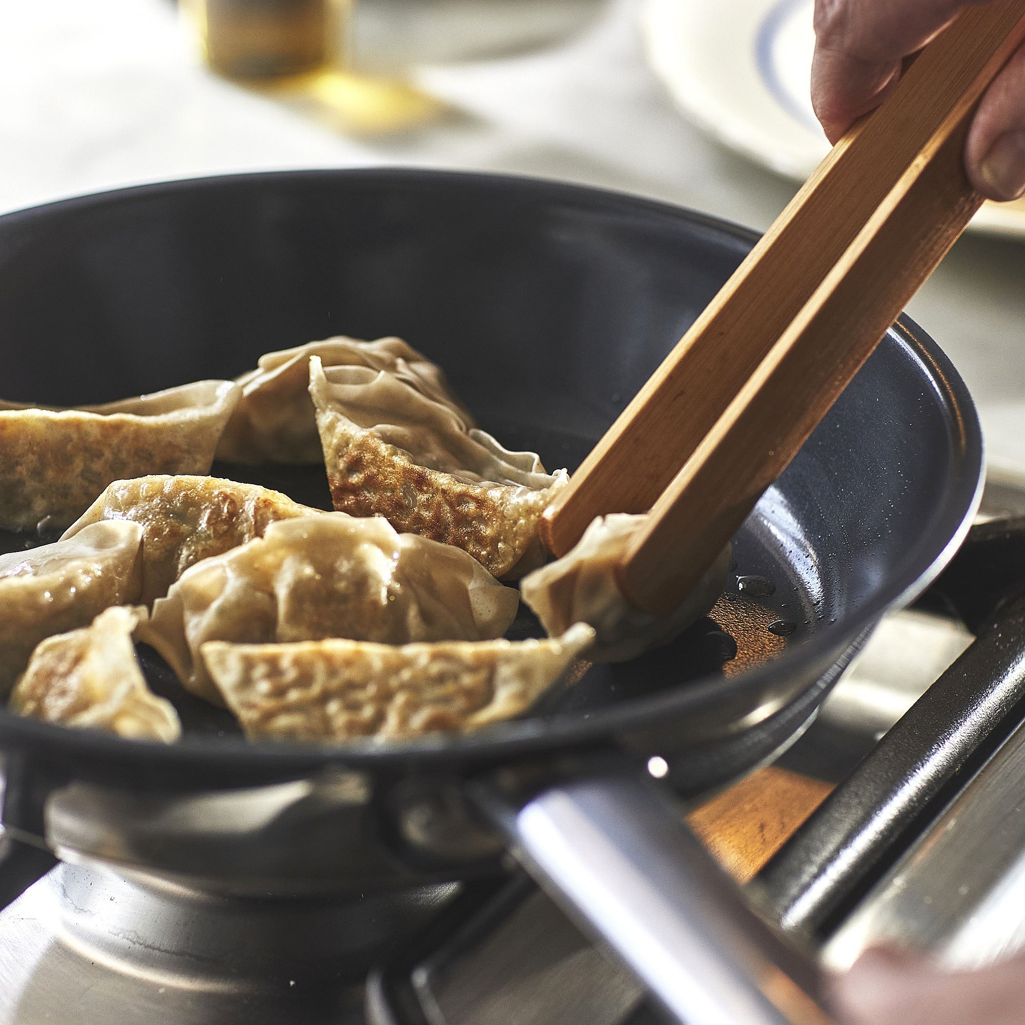 IKEA 365+ yapışmaz kaplama-paslanmaz çelik 20 cm kızartma tavası ...