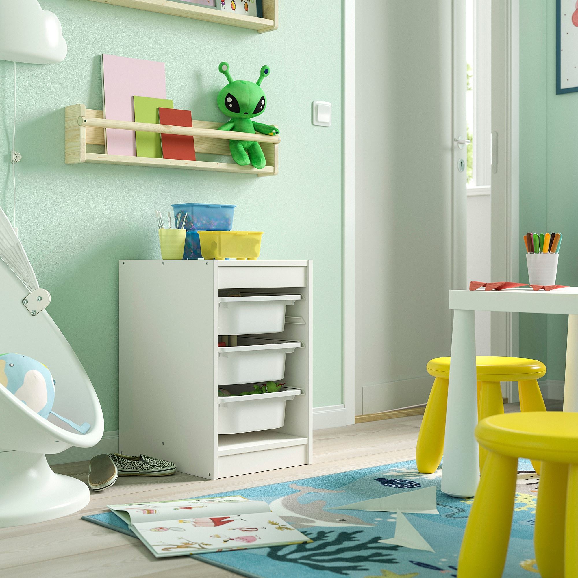 TROFAST white 34x44x56 cm storage-unit - 29573220 | IKEA