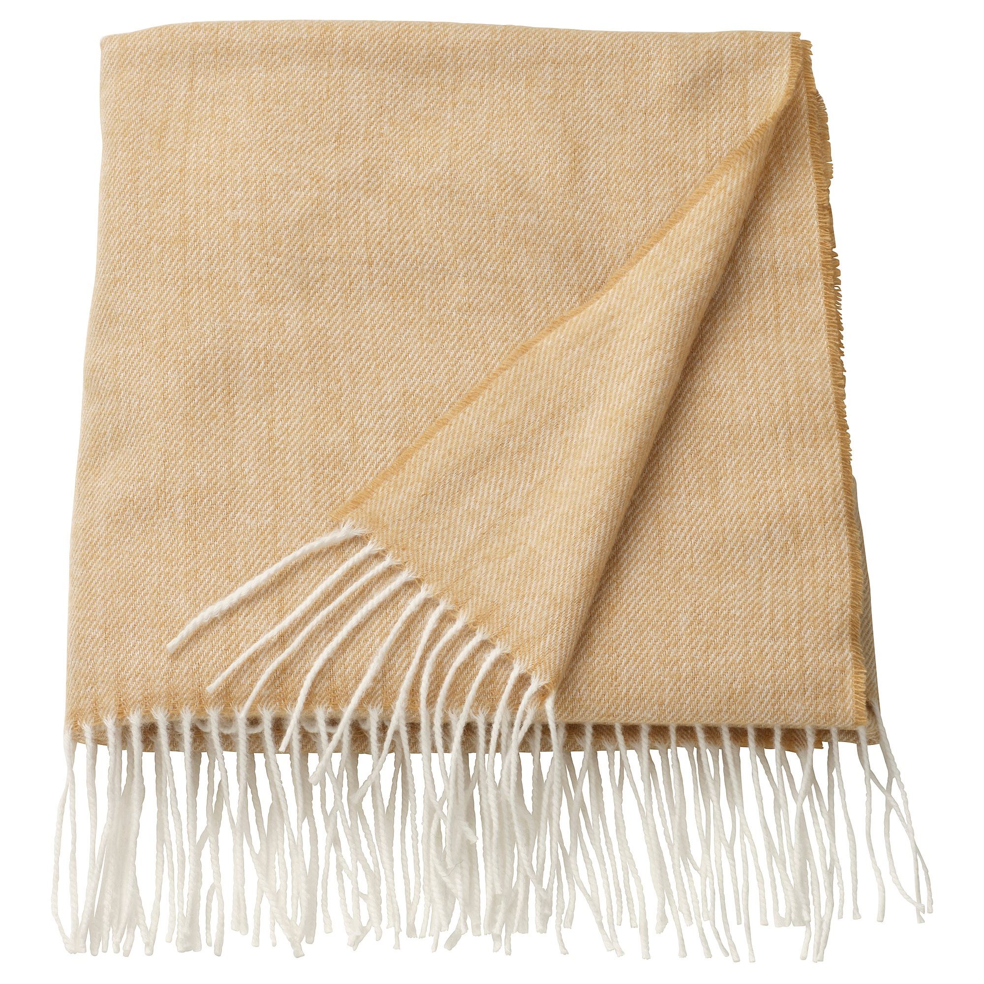 HOLMVI bej-sarı 120x160 cm örtü - 50604682 | IKEA