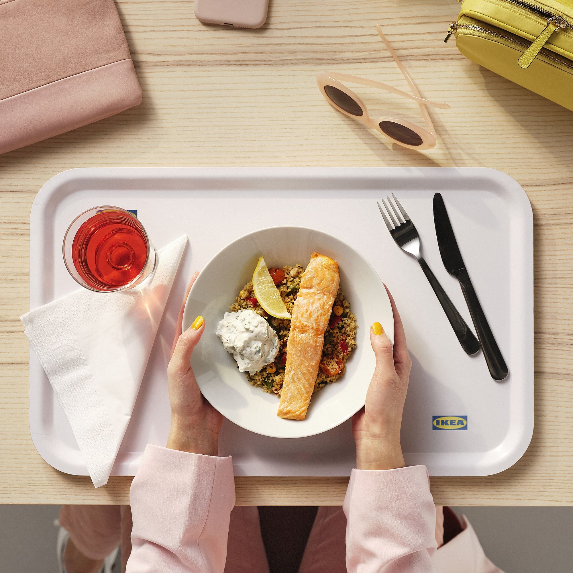 IKEA 365+ white 22 cm deep plate - 90279700 | IKEA