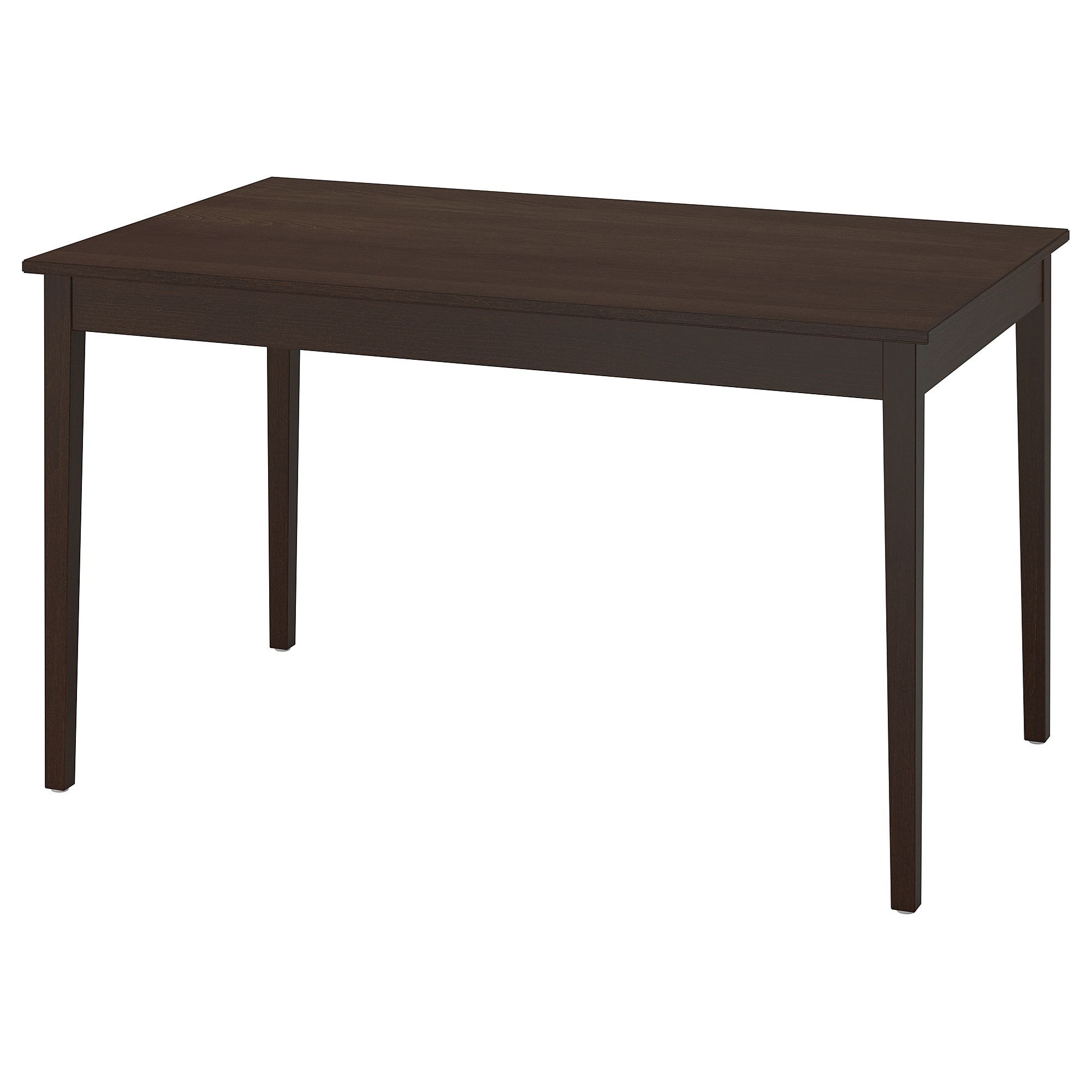 NASINGE dark brown stained-beech veneer seats 4 kitchen table - 30587508 | IKEA
