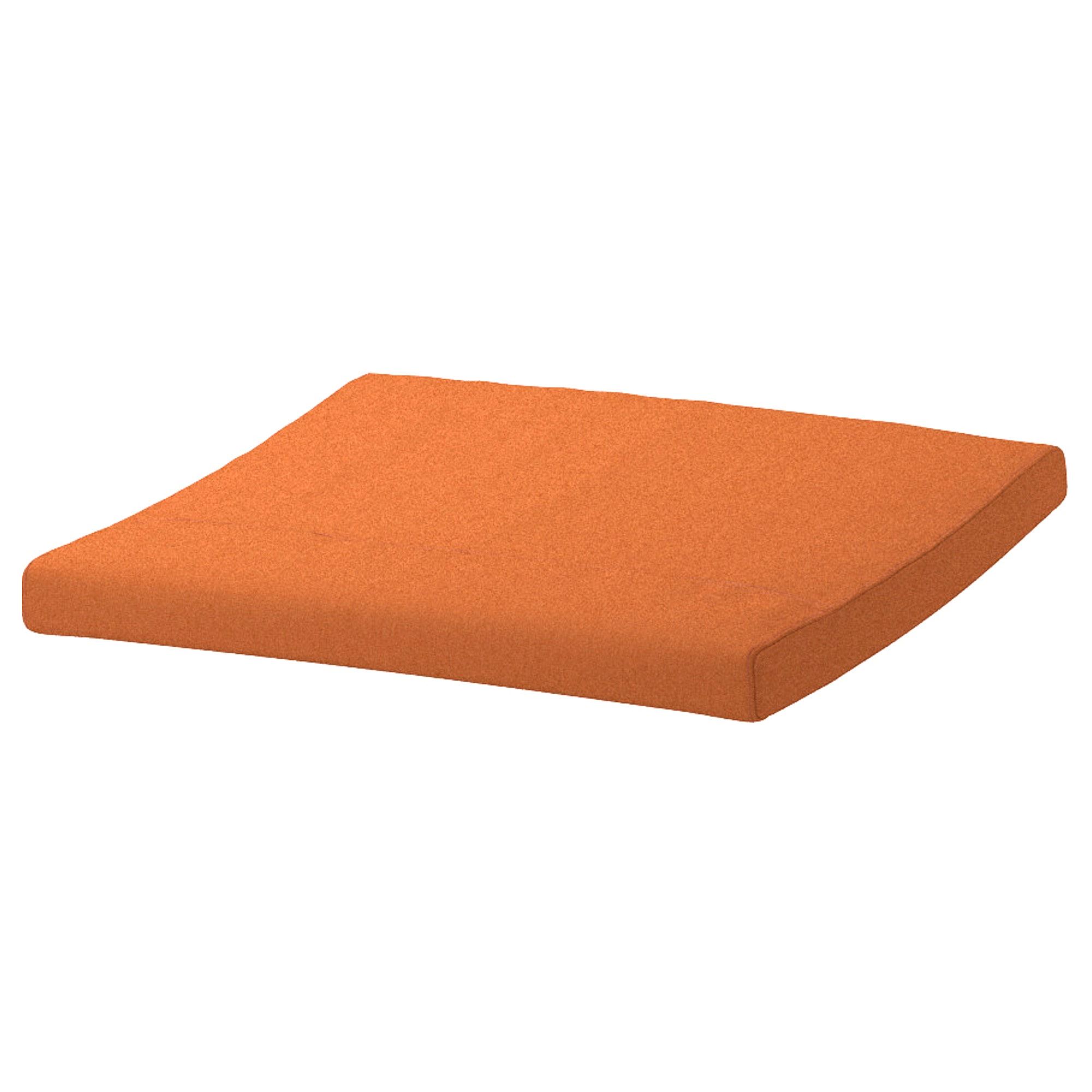 POANG knisa bright orange footstool cushion - 40603659 | IKEA
