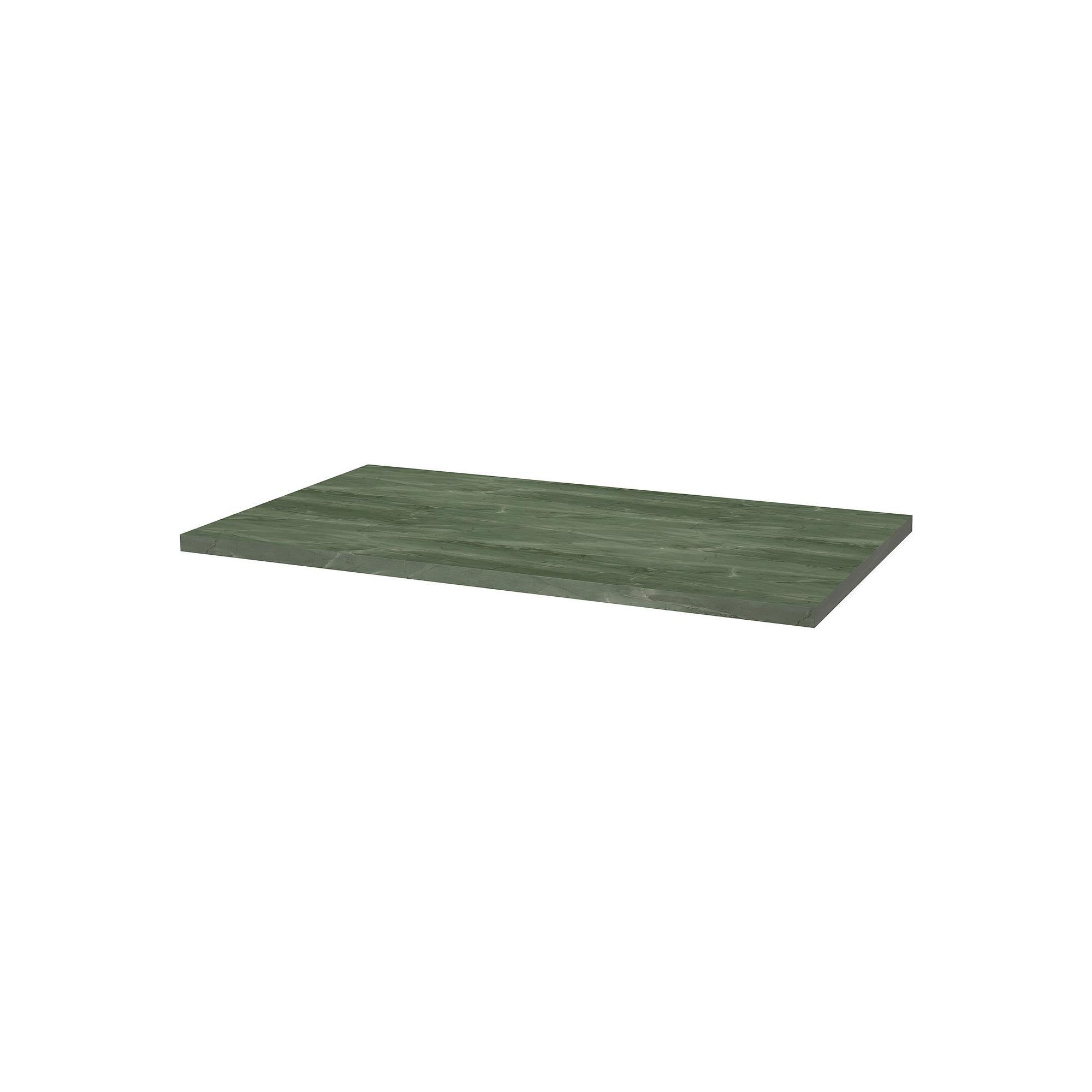 SKALSTA dark grey-green marble effect 140x80 cm dining table top ...