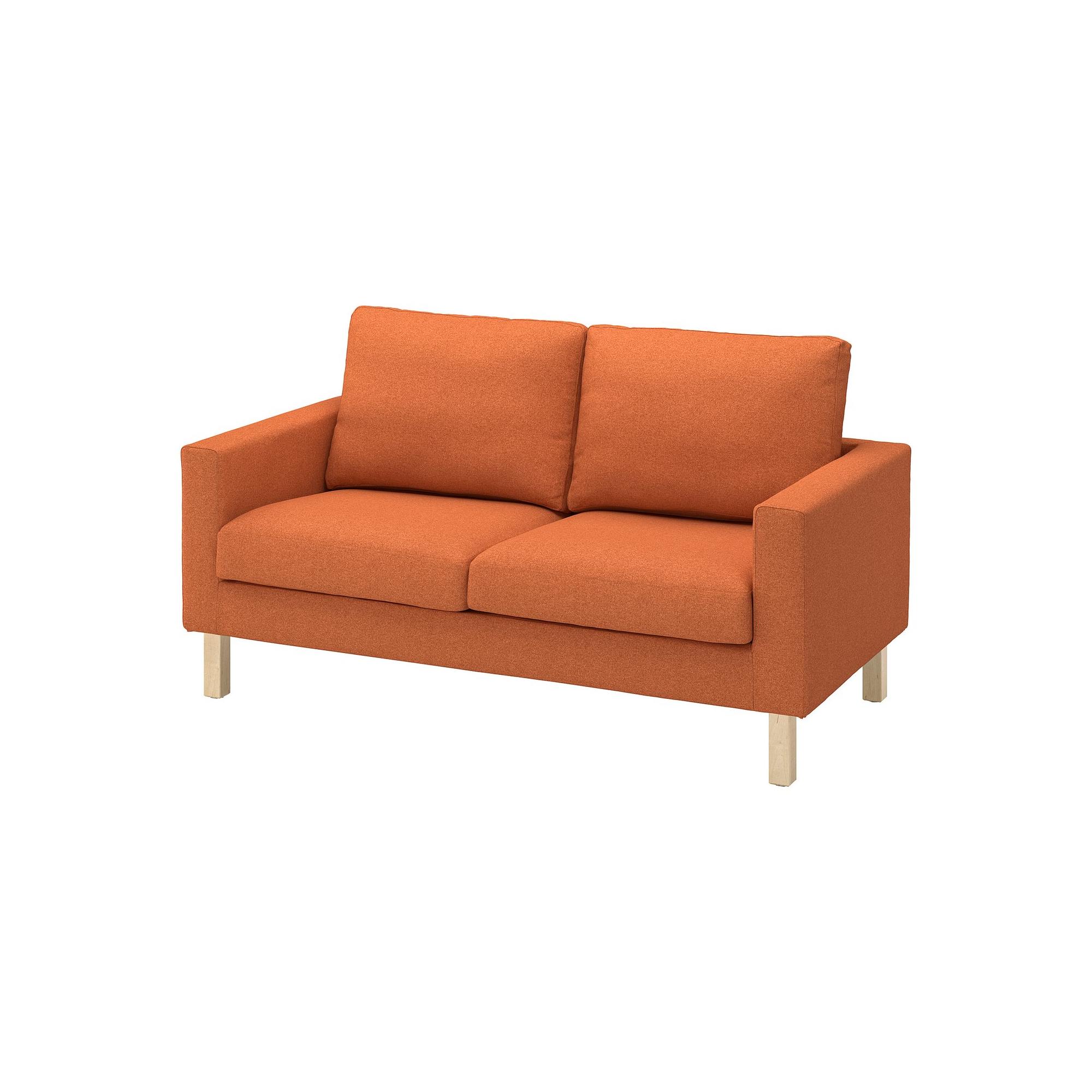 SALTSJÖBADEN tonerud red-brown 2-seat sofa cover - 50607633 | IKEA