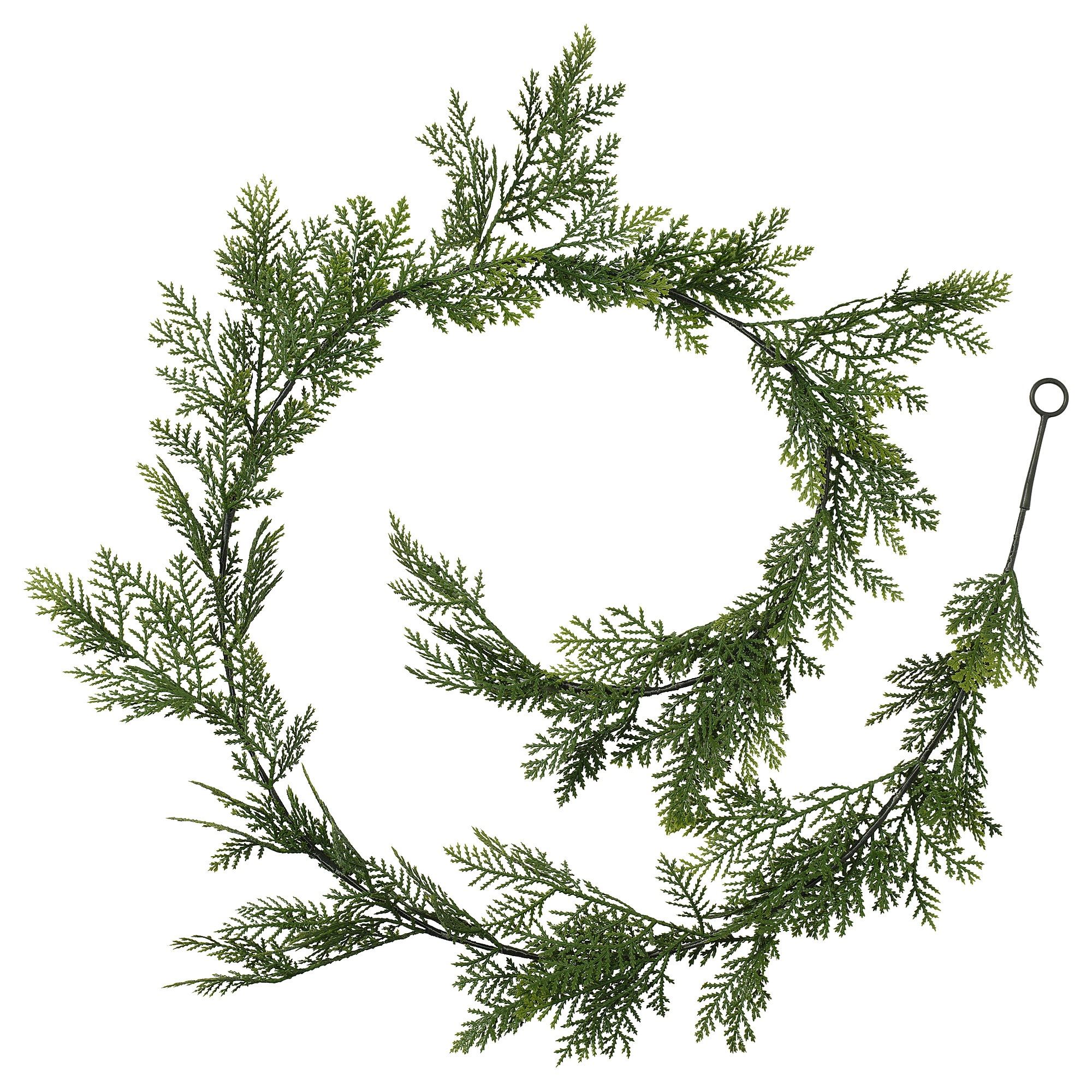VINTERFINT green 1.5 m artificial wreath - 40609557 | IKEA