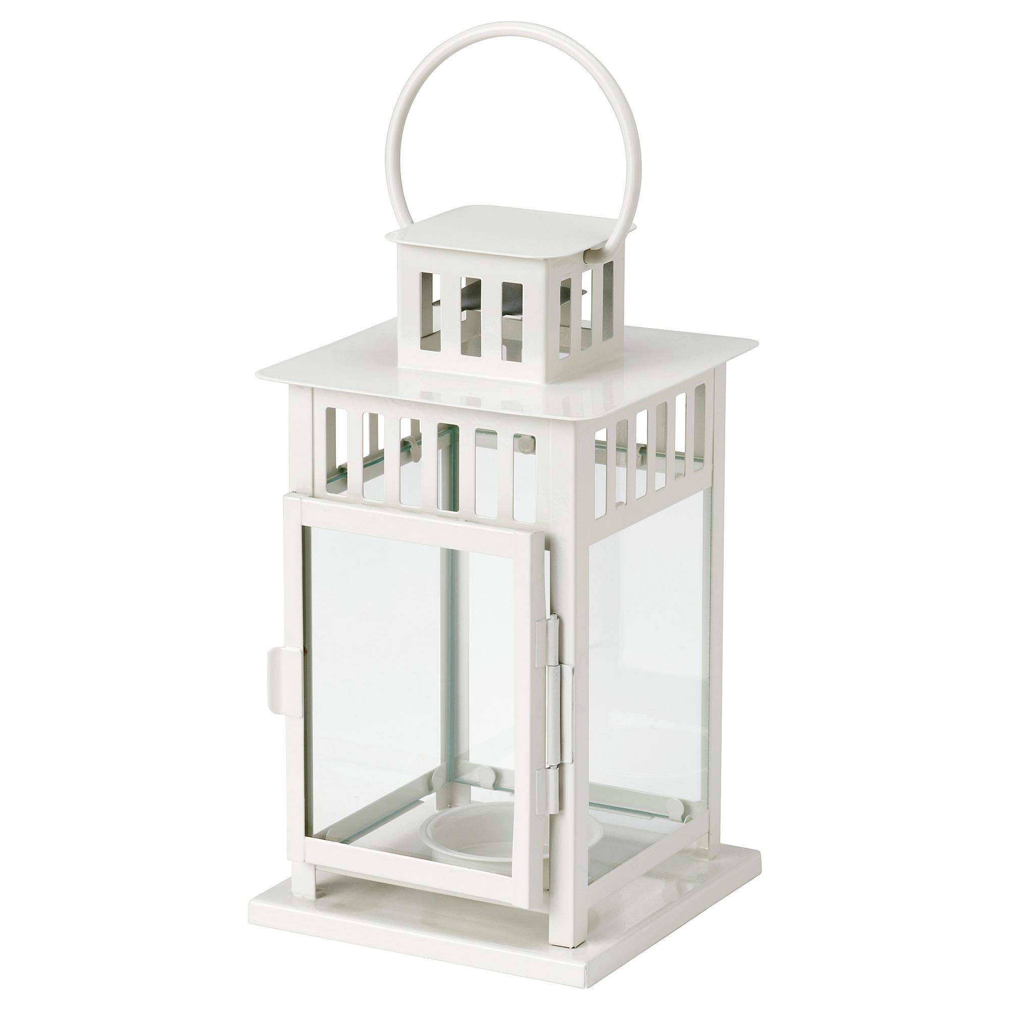BORRBY white 20 cm lantern - 10608856 | IKEA