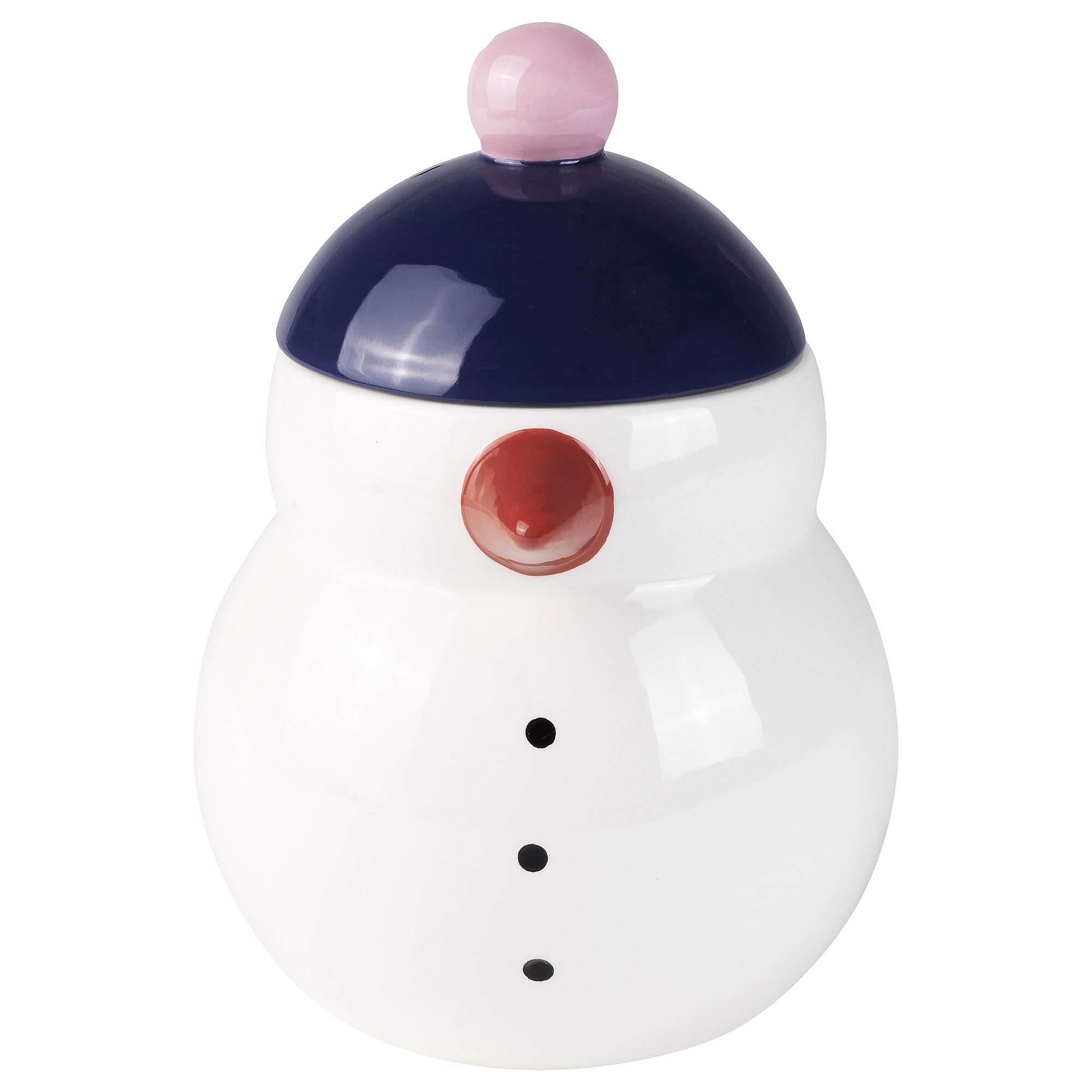 VINTERFINT snowman-white 1 l food-safe container - 20603820 | IKEA