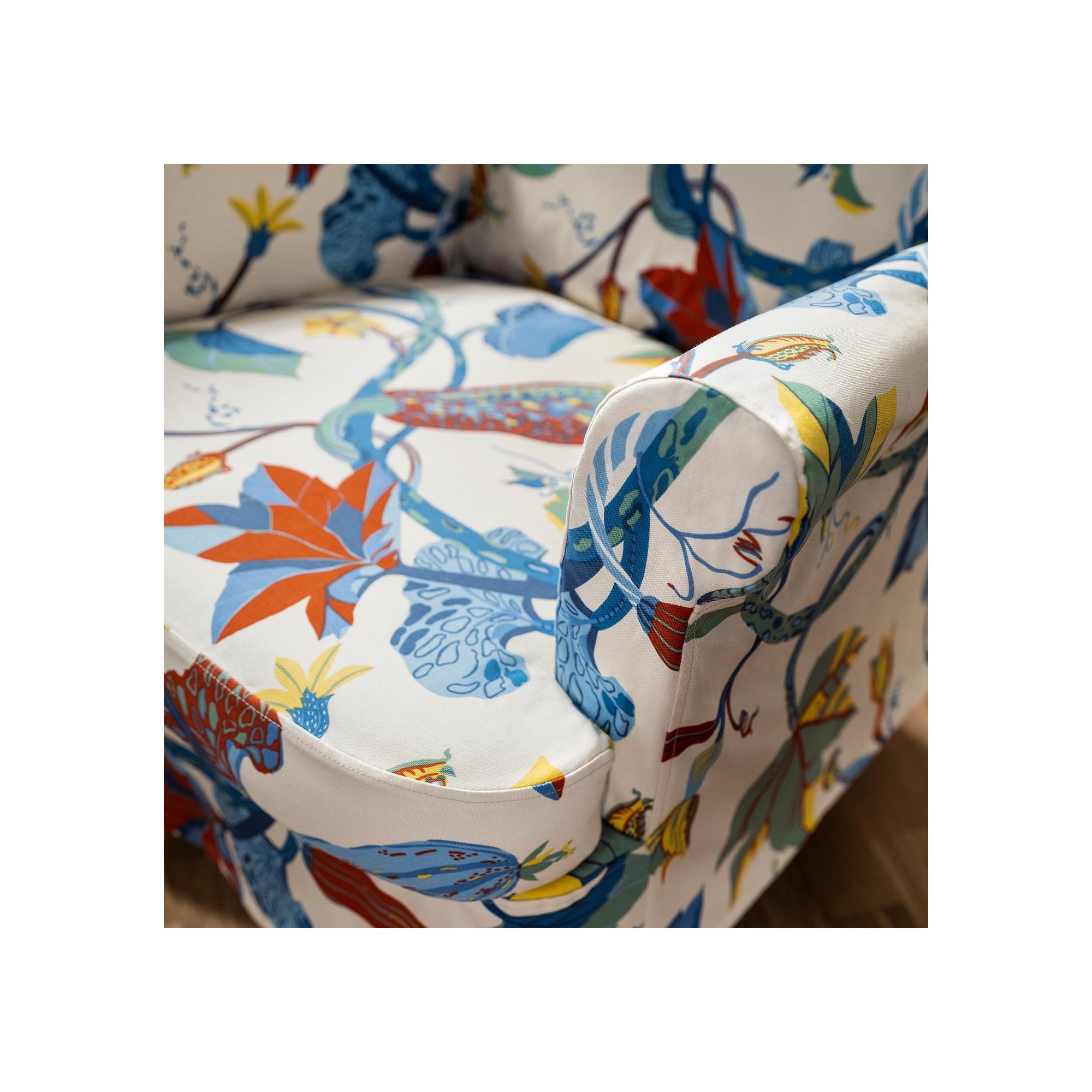 STRANDMON stigsbo multicolour-beige armchair cover - 10602454 | IKEA