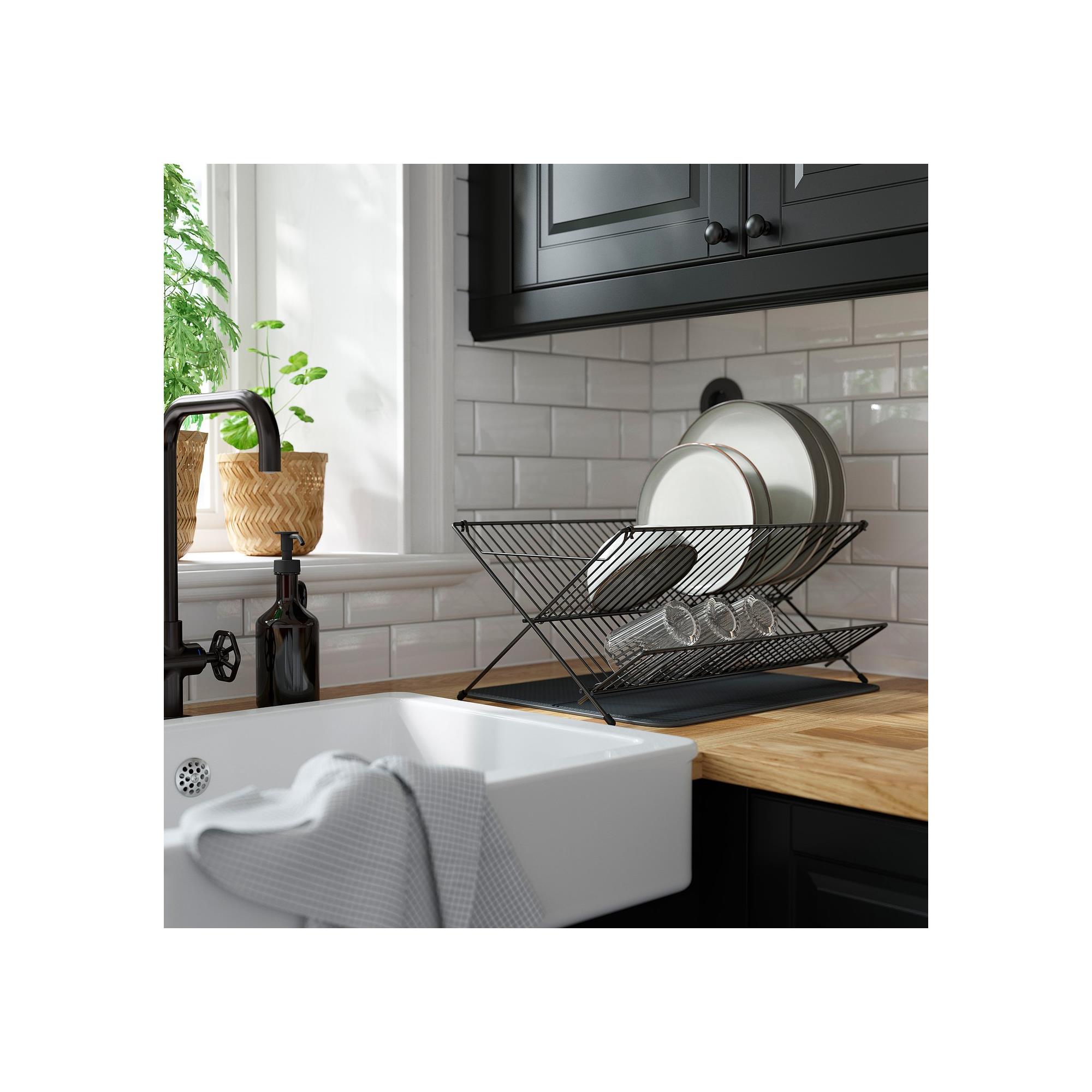 KVOT siyah 29x48 cm bulaşıklık - 10605315 | IKEA
