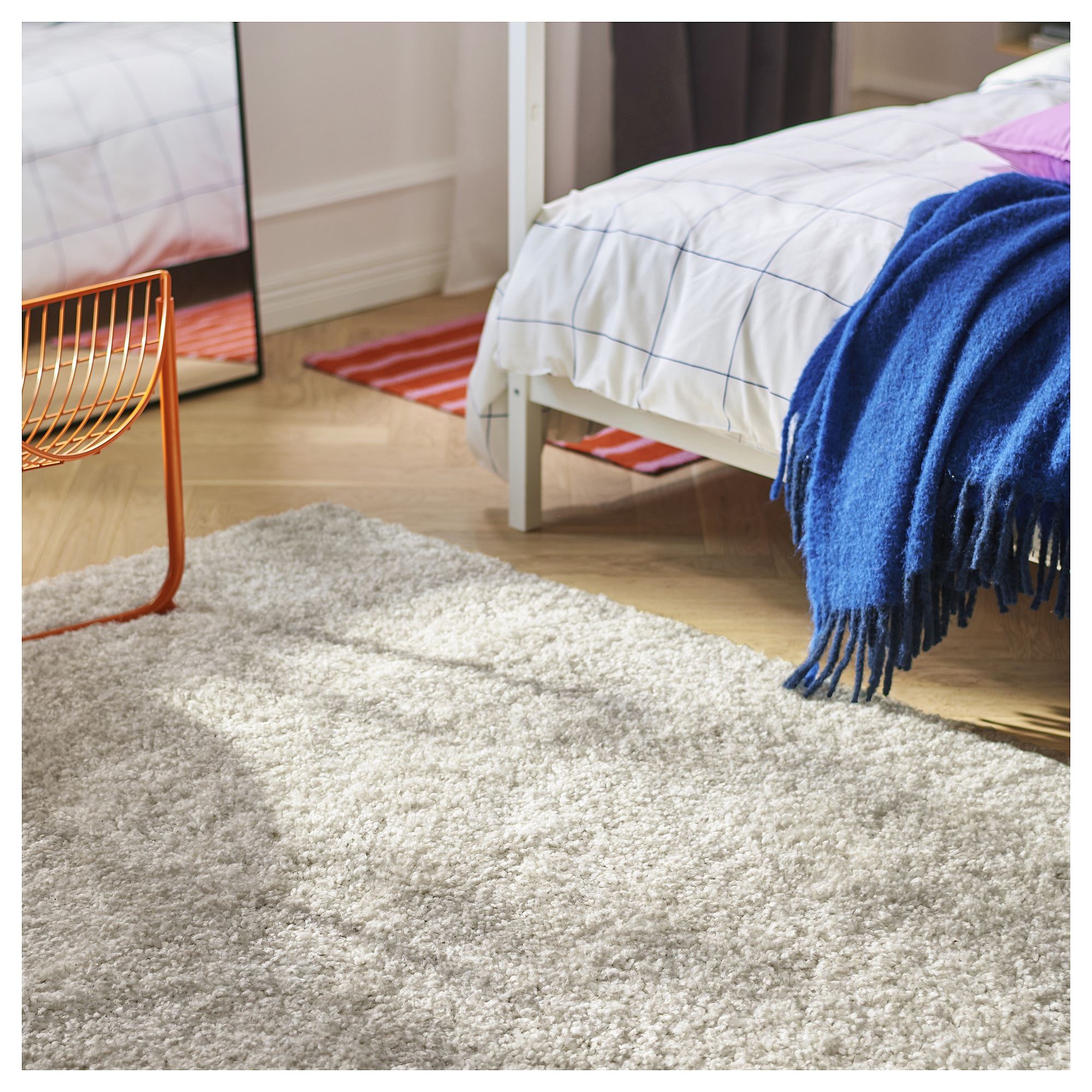 ARENDE kırık beyaz 120x180 cm büyük halı - 10605075 | IKEA