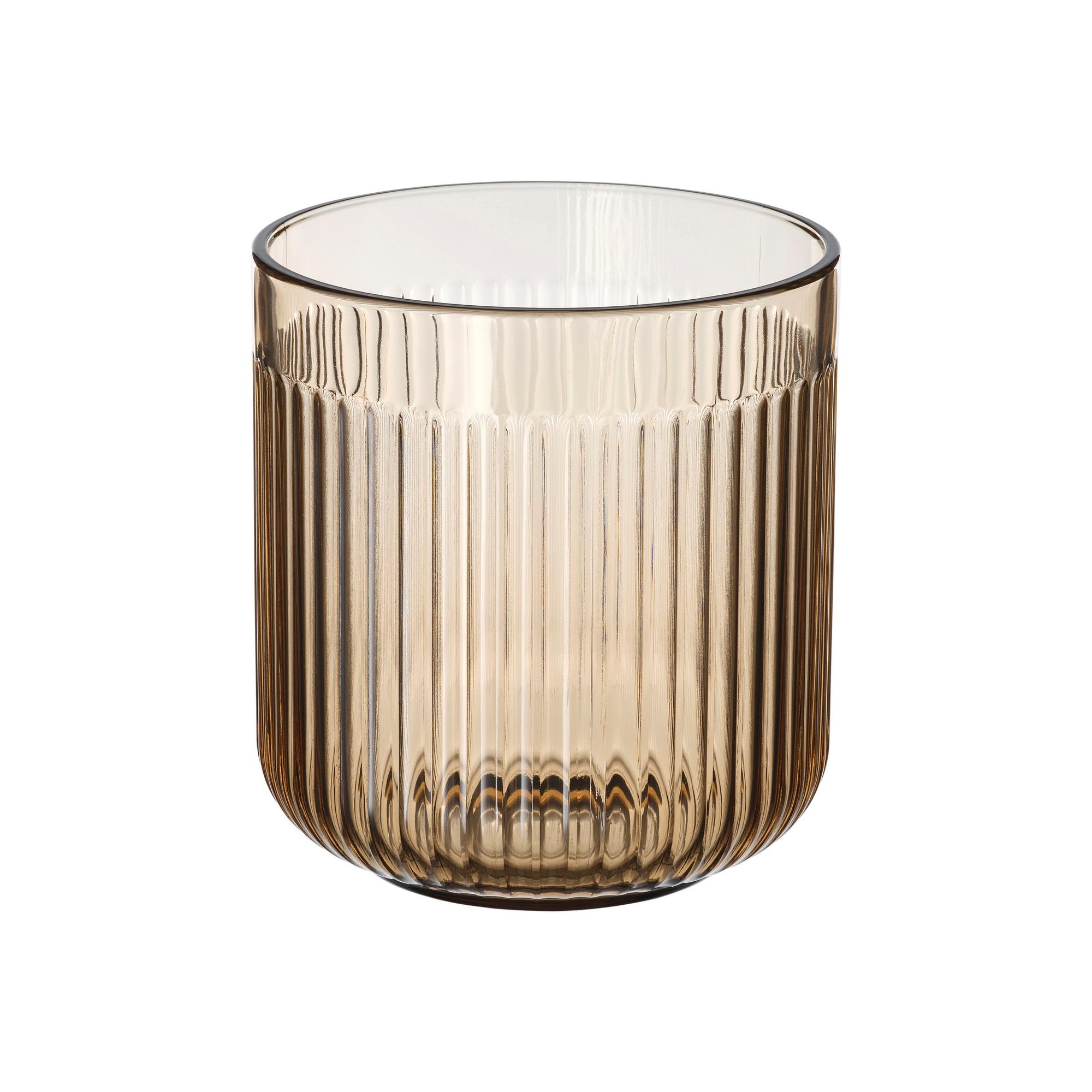 GRADVIS light brown 12 cm glass plant pot - 40623290 | IKEA