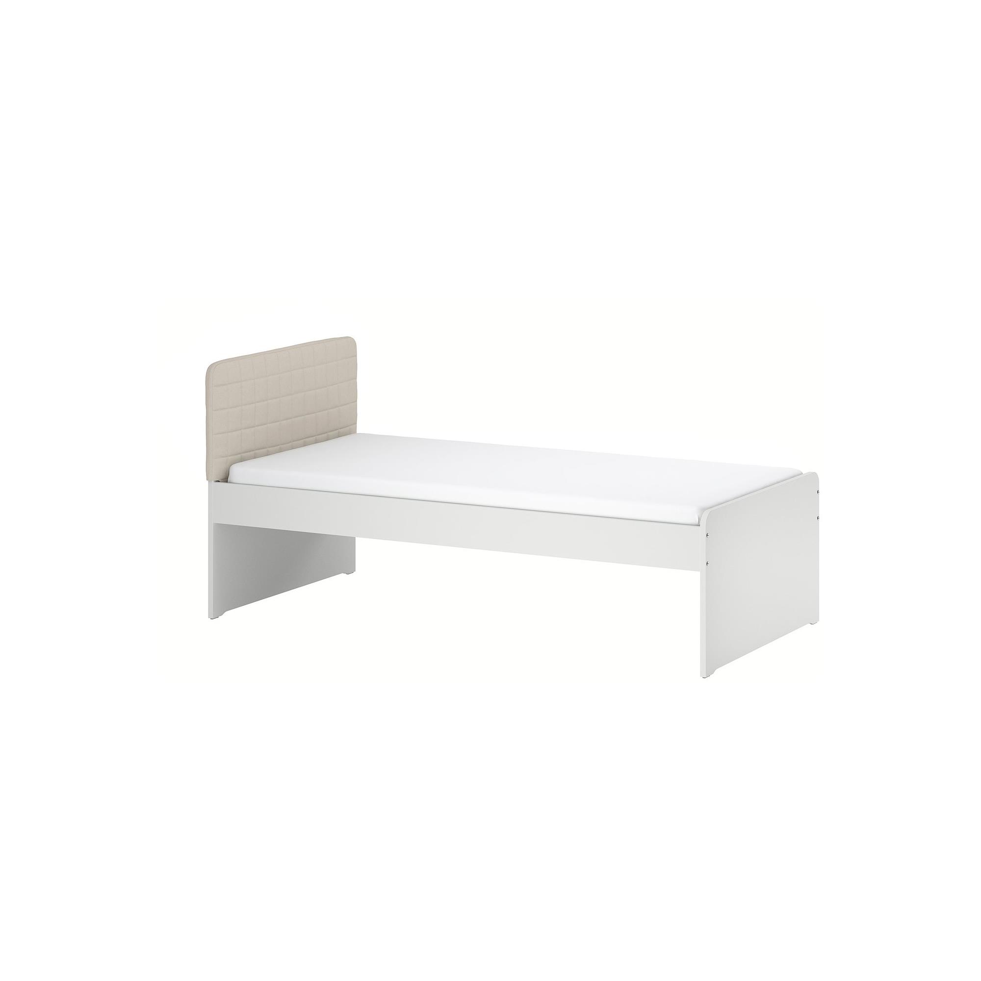SLAKT white 90x200 cm single bed - 99612039 | IKEA