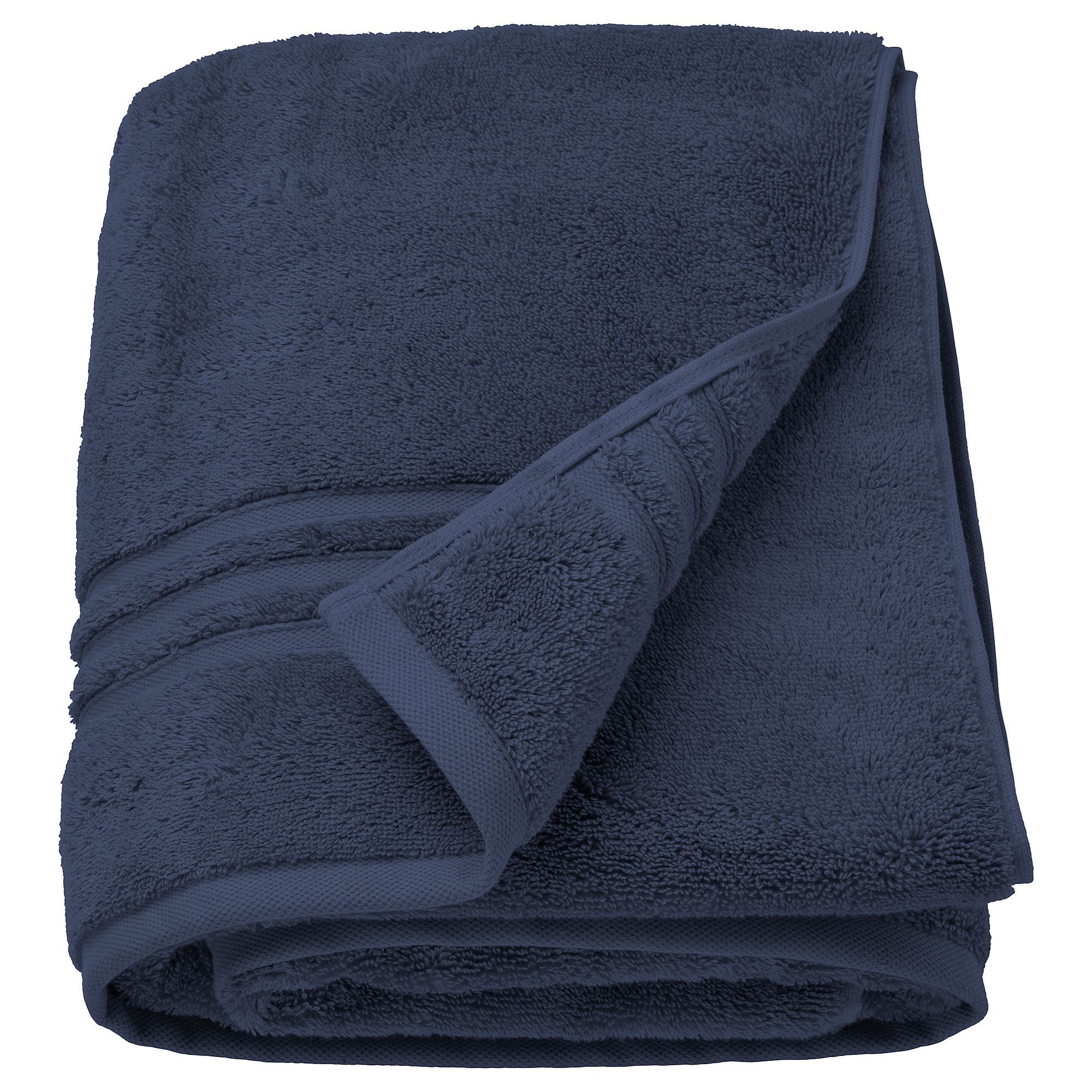BROKGLIM dark blue 100x150 cm bath sheet - 30612046 | IKEA