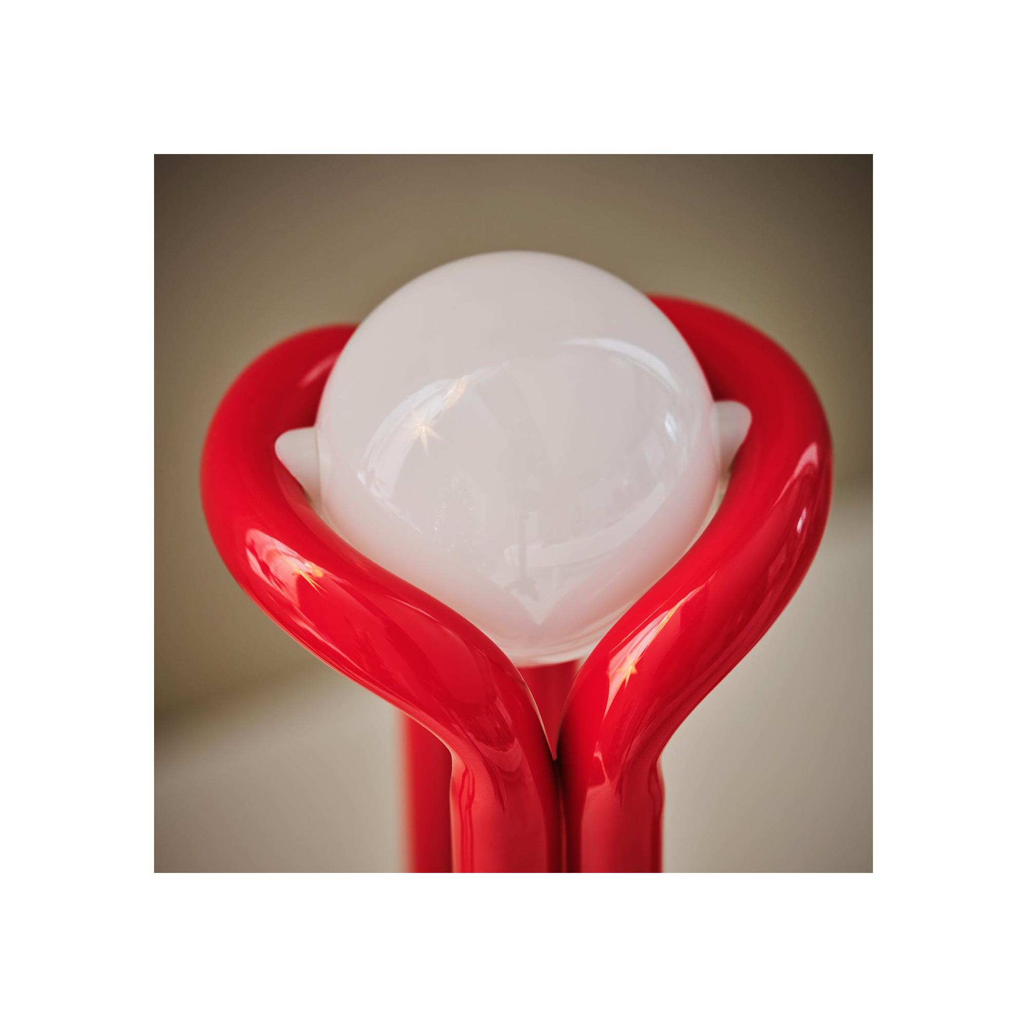 STRALA red 23x51 cm LED candelabra - 30606644 | IKEA