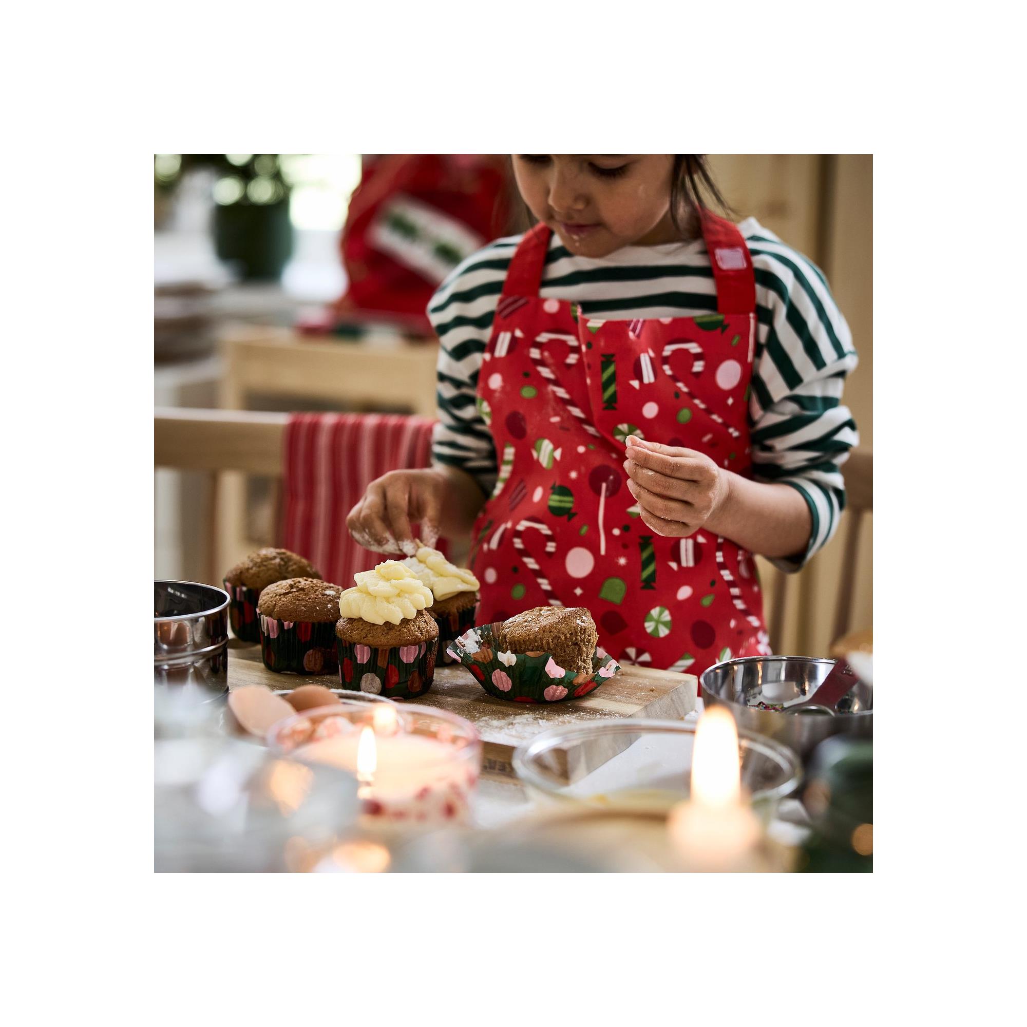 VINTERFINT dotted multicolour muffin paper - 90603671 | IKEA